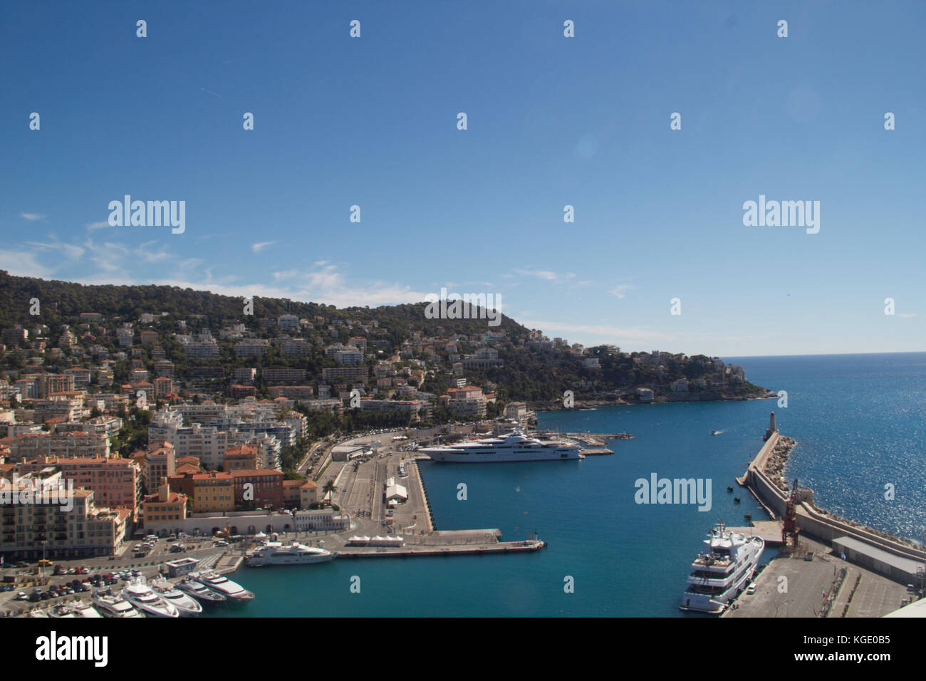 Port of Nice, France Stock Photo - Alamy