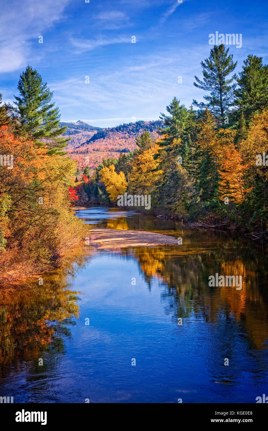 The Swift River in the White Mountains National Forest, New Hampshire ...