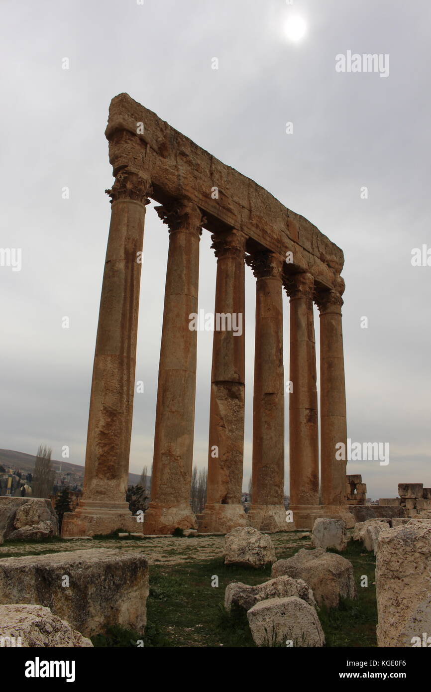 Baalbek jupiter hi-res stock photography and images - Alamy