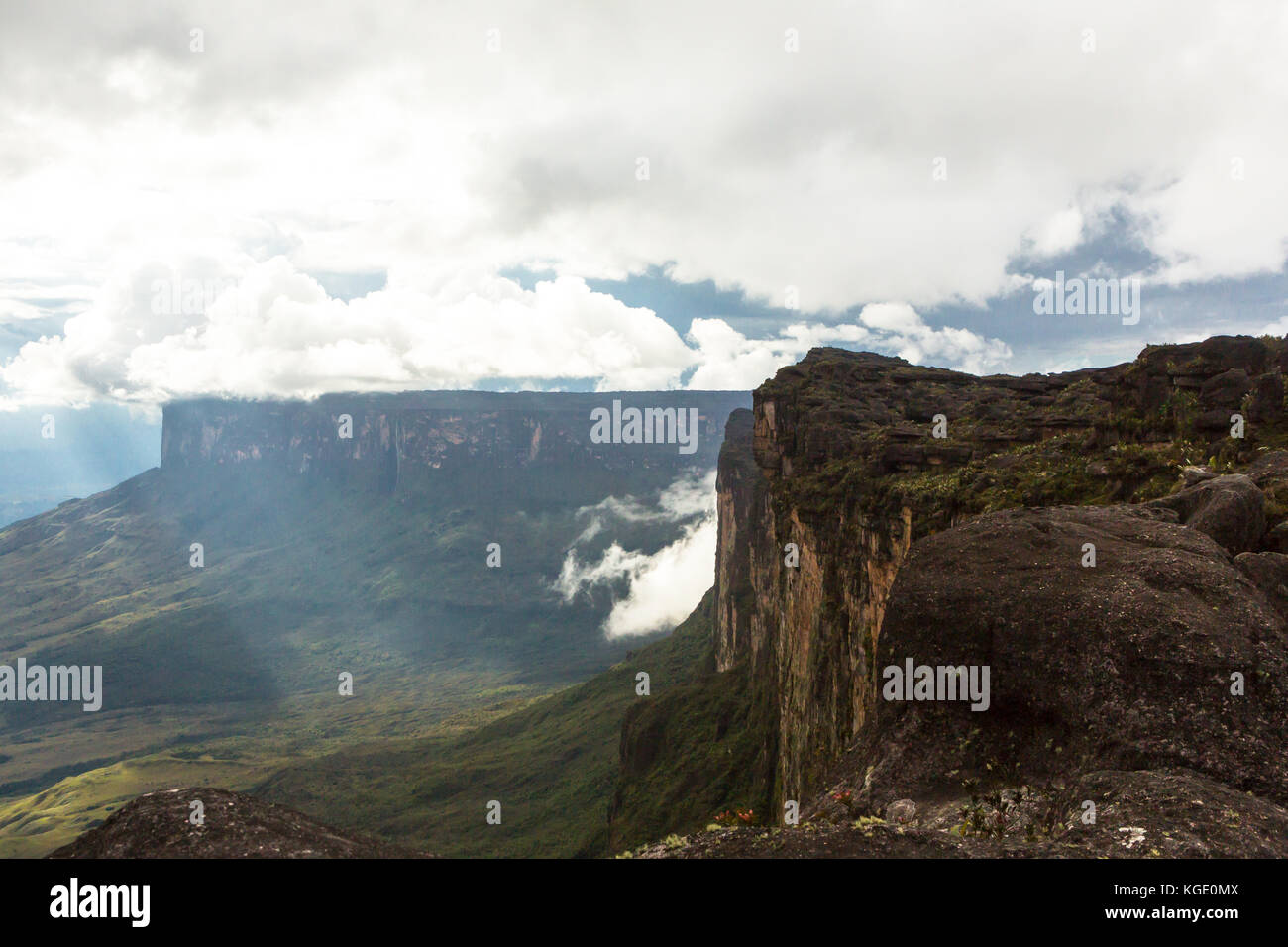 Trekking Mount Roraima Venezuela South America Stock Photo - Alamy