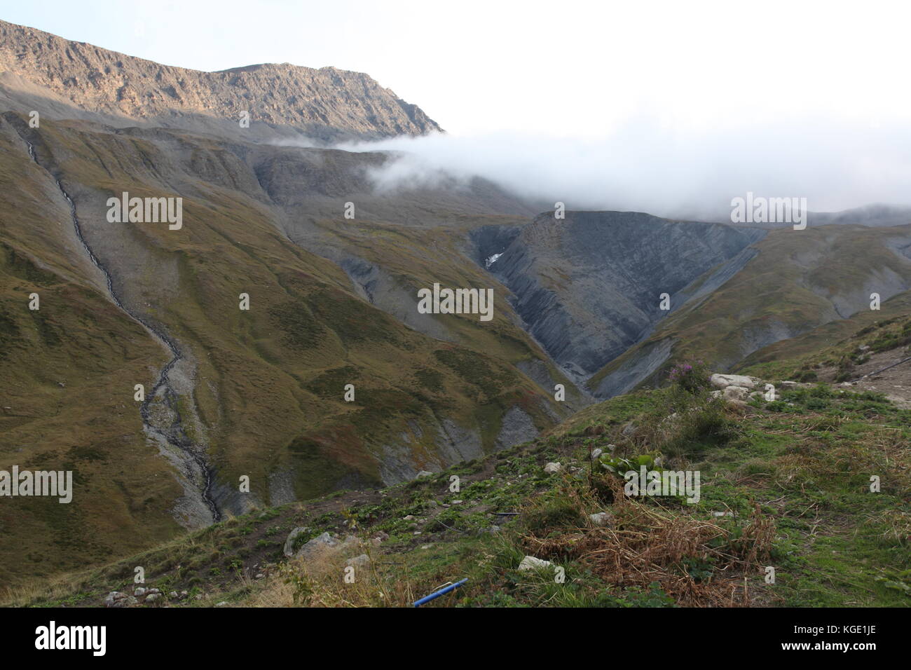 Amazing panoramas of mountain tops, glaciers and forests around the ...