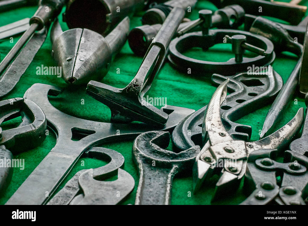 Old tools hi-res stock photography and images - Alamy
