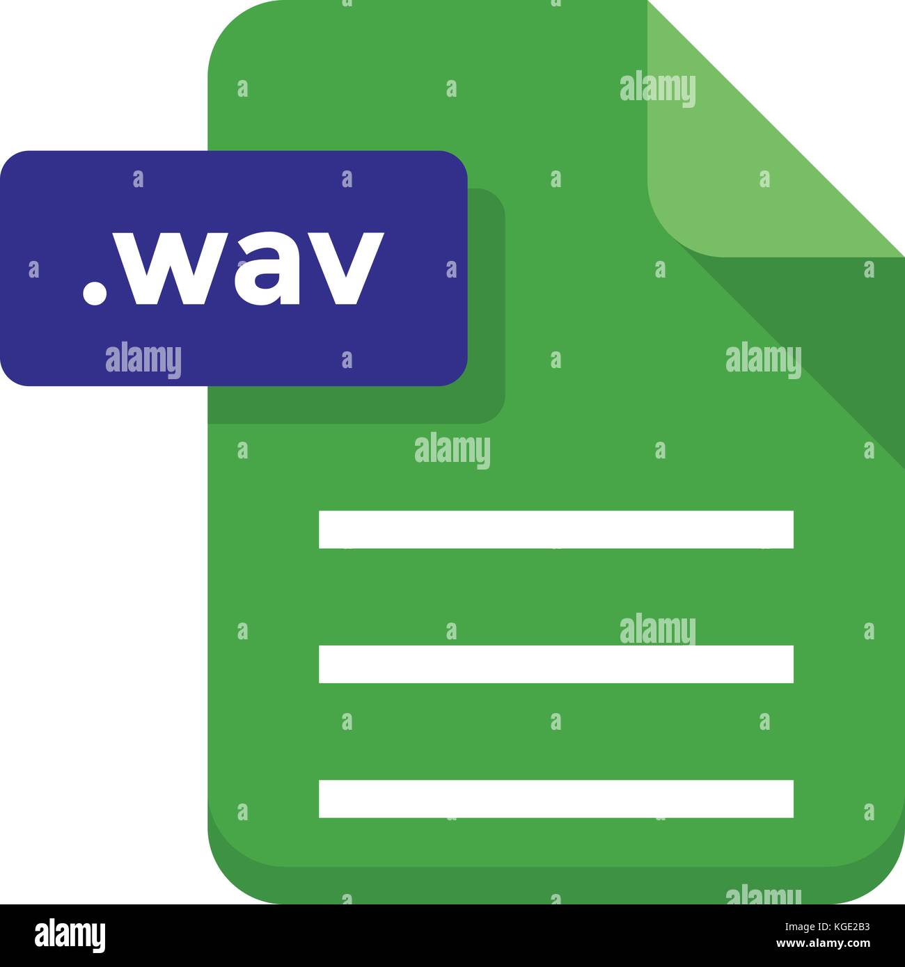 Wav file Stock Vector Images - Alamy