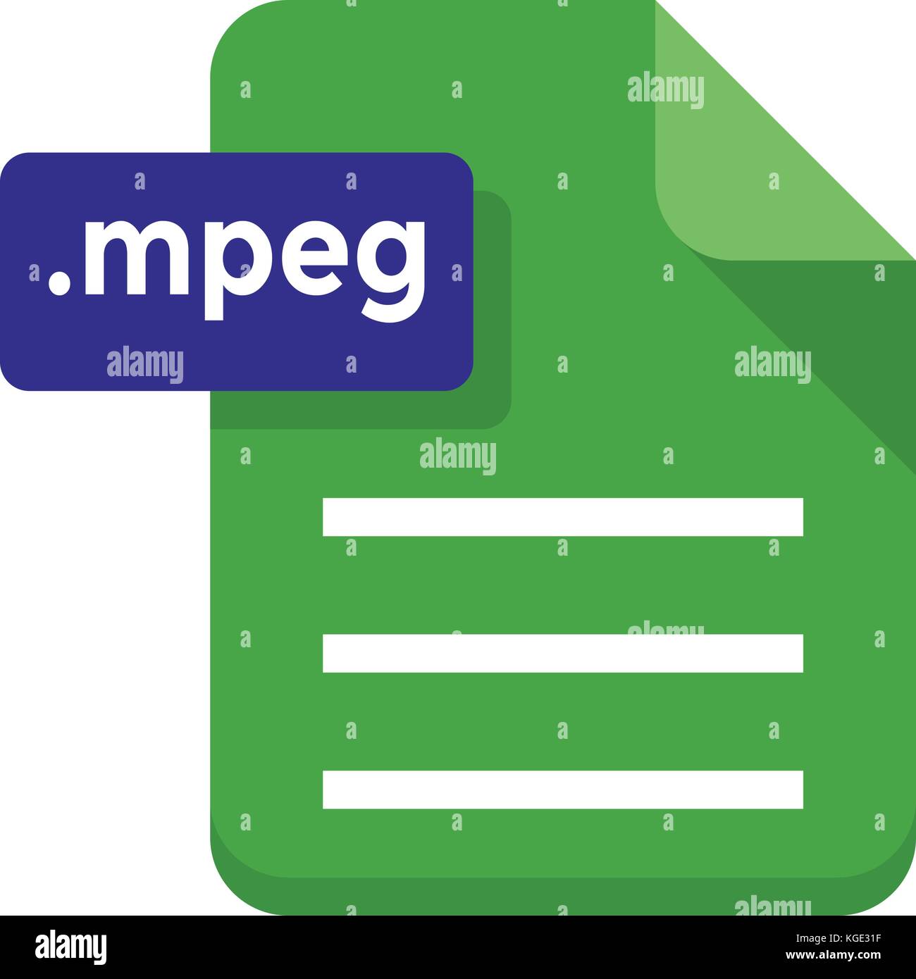 Mpeg file Stock Vector Images - Alamy