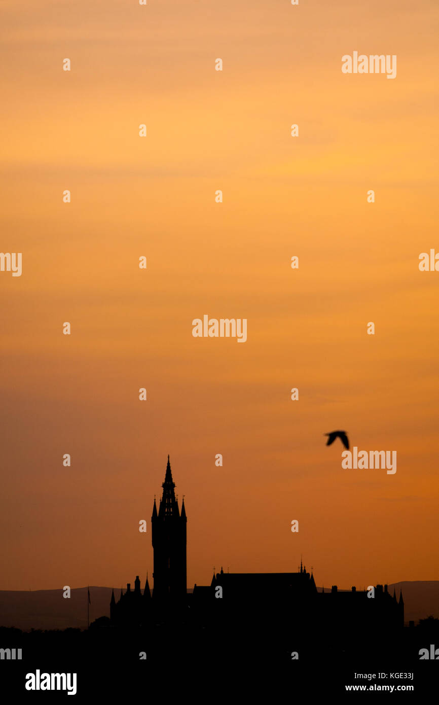 Glasgow sunset hi-res stock photography and images - Alamy