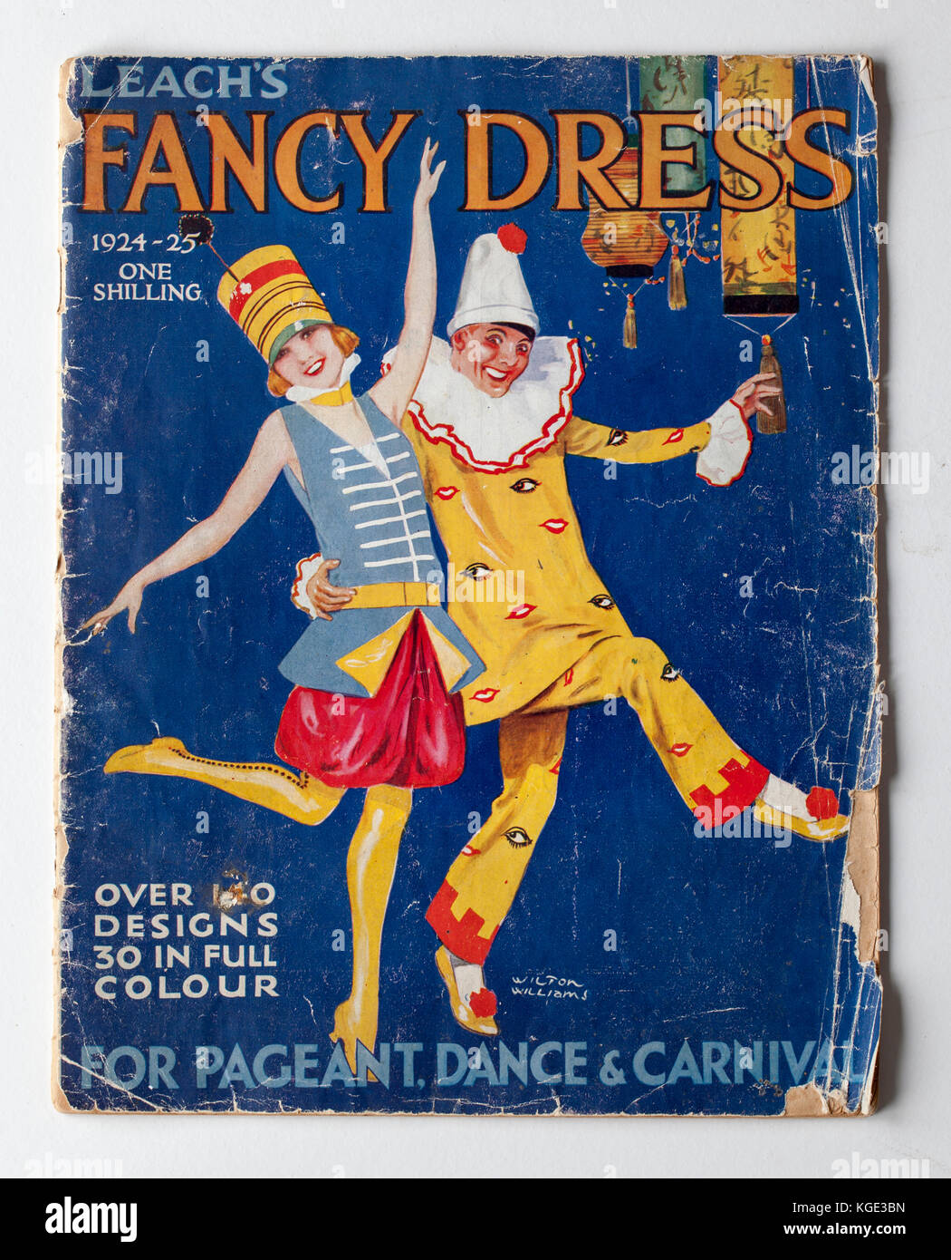 Vintage 1920s Magazine Leach's Fancy Dress Stock Photo - Alamy
