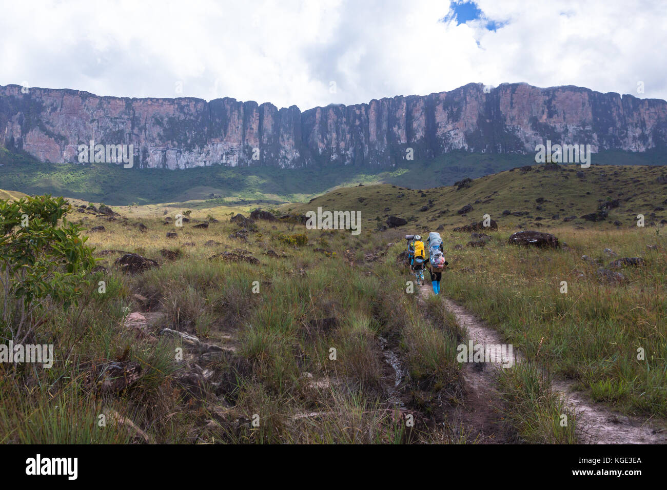 Trekking Mount Roraima Venezuela South America Stock Photo - Alamy