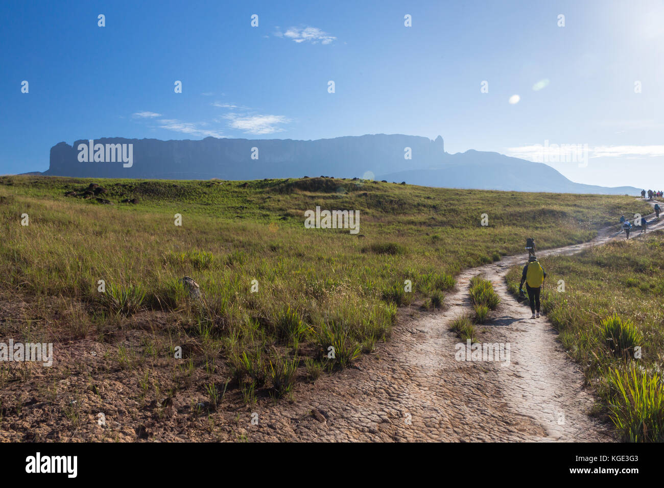 Trekking Mount Roraima Venezuela South America Stock Photo - Alamy