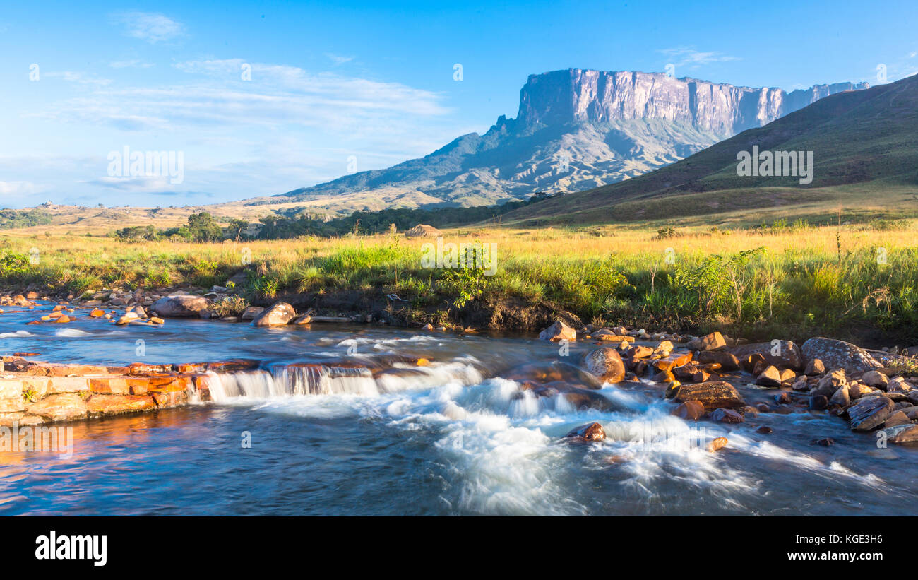 Trekking Mount Roraima Venezuela South America Stock Photo - Alamy
