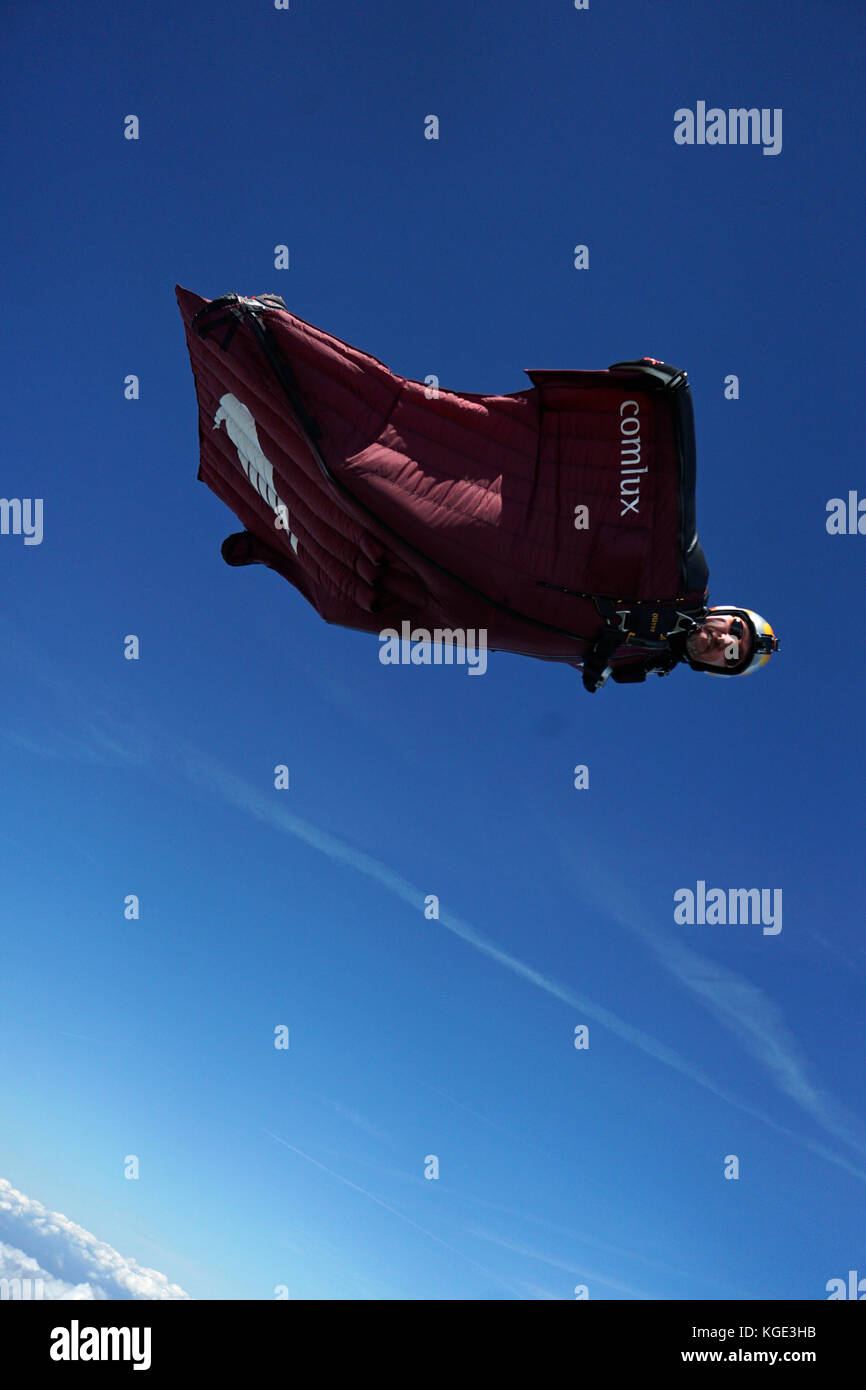 Wingsuit alps hi-res stock photography and images - Alamy