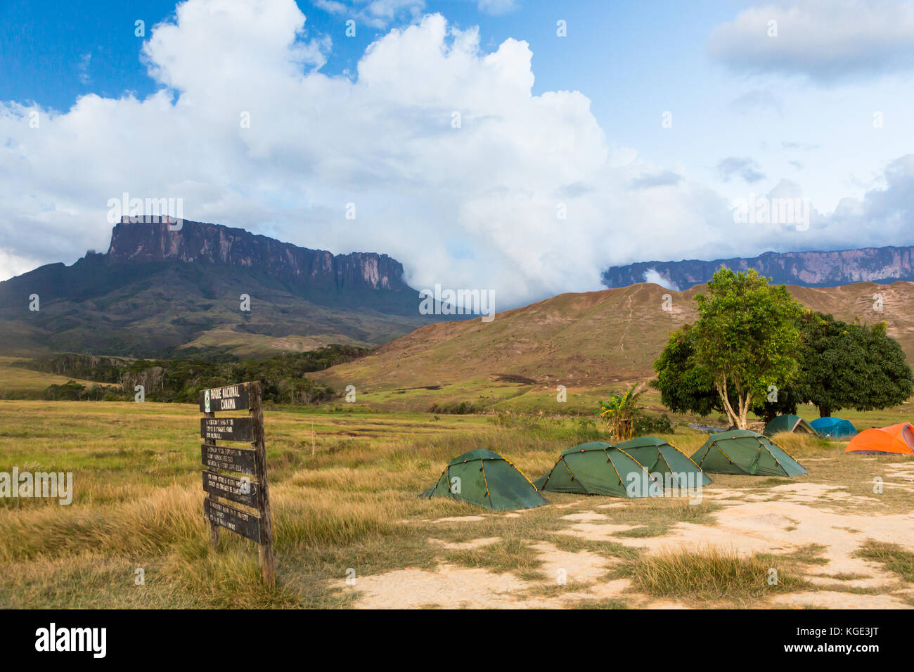 Trekking Mount Roraima Venezuela South America Stock Photo - Alamy