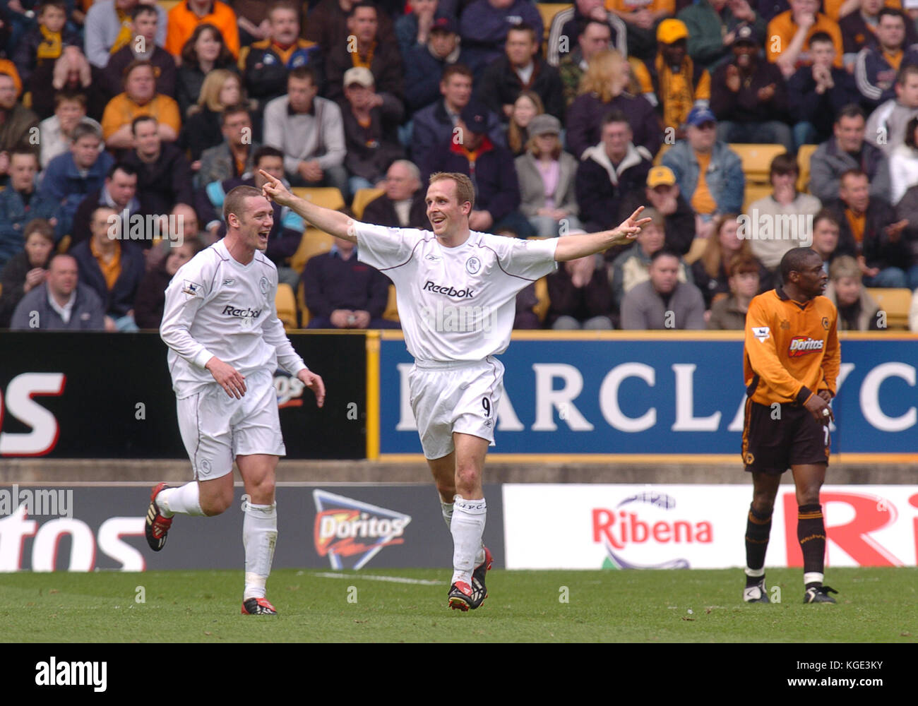 Footballer Henrik Pedersen Wolverhampton Wanderers v Bolton Wanderers ...