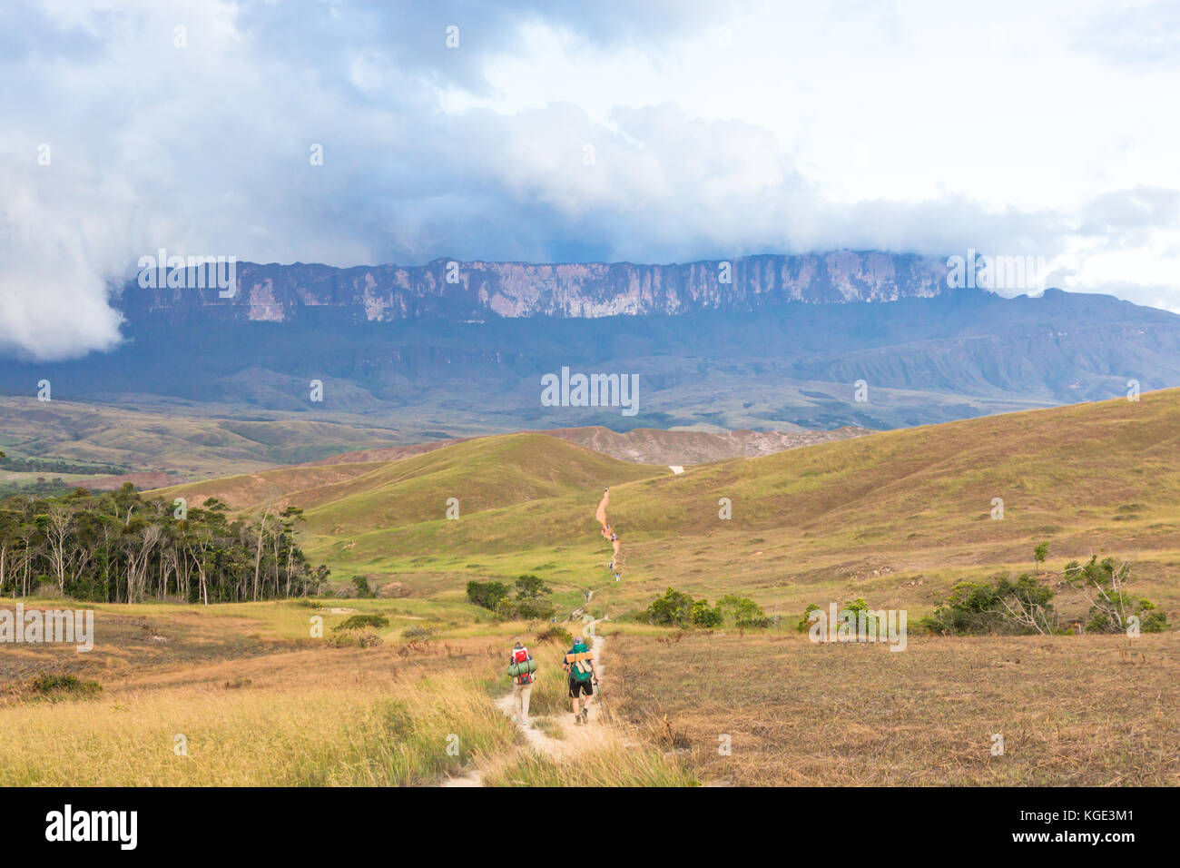 Trekking Mount Roraima Venezuela South America Stock Photo - Alamy