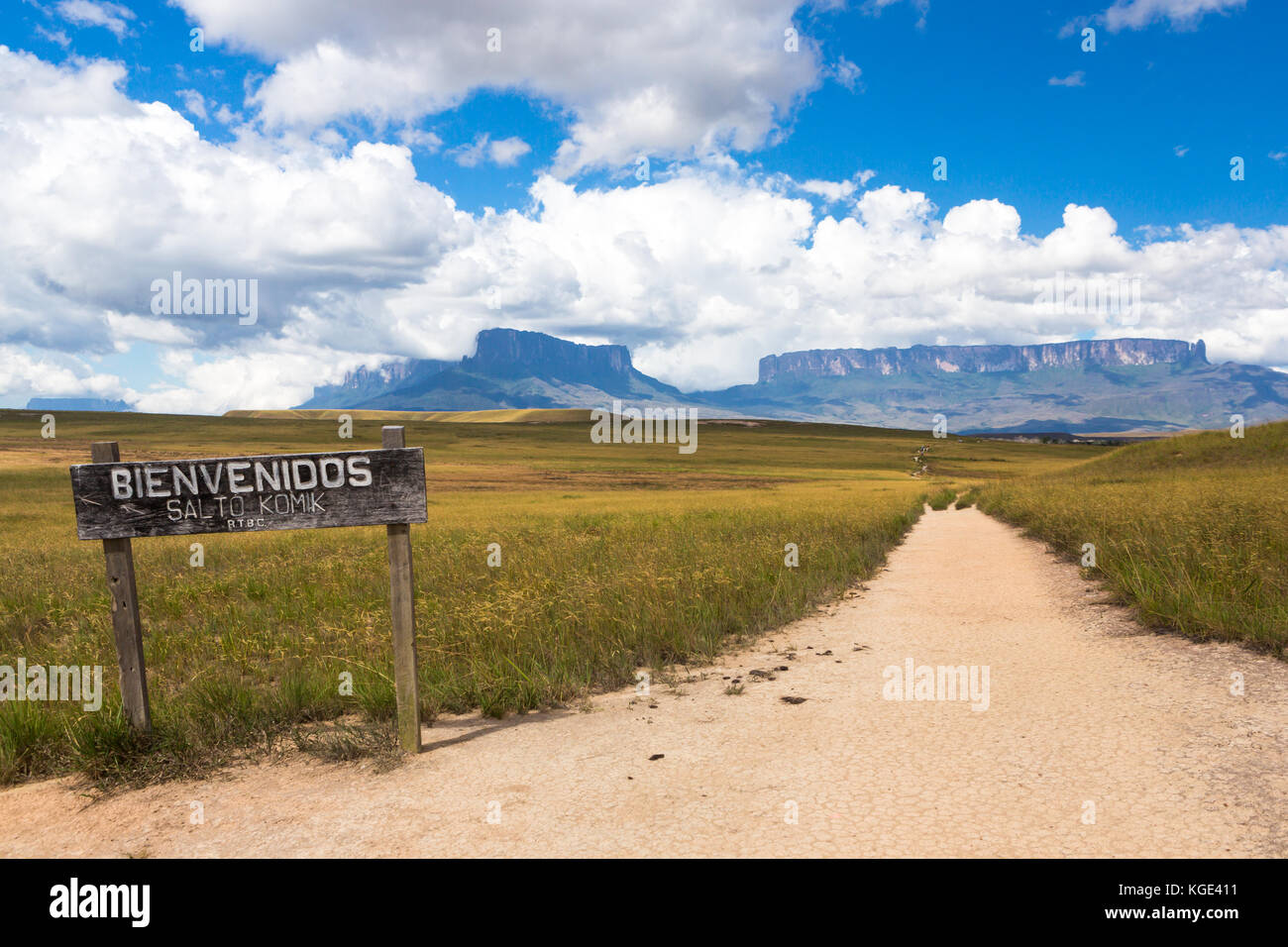 Trekking Mount Roraima Venezuela South America Stock Photo - Alamy