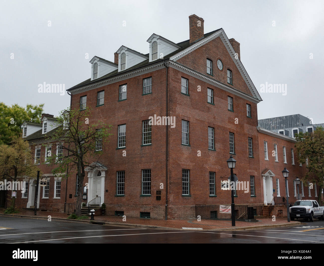 Gadsby's Tavern Museum in Alexandria, Virginia, United States Stock ...