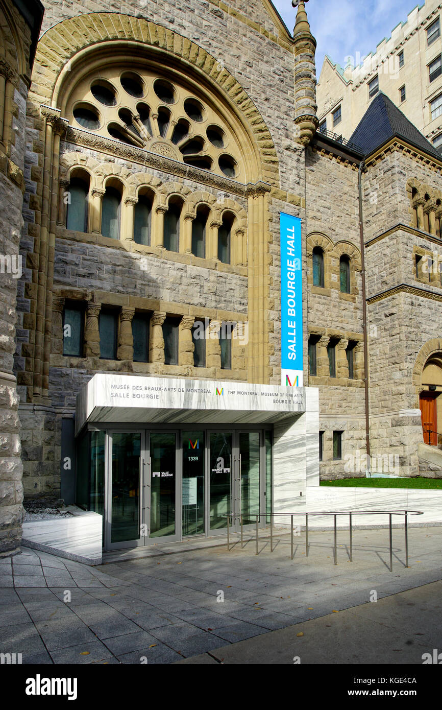 Montreal,Canada,7 November,2017.Part of the Montreal Museum of Fine ...