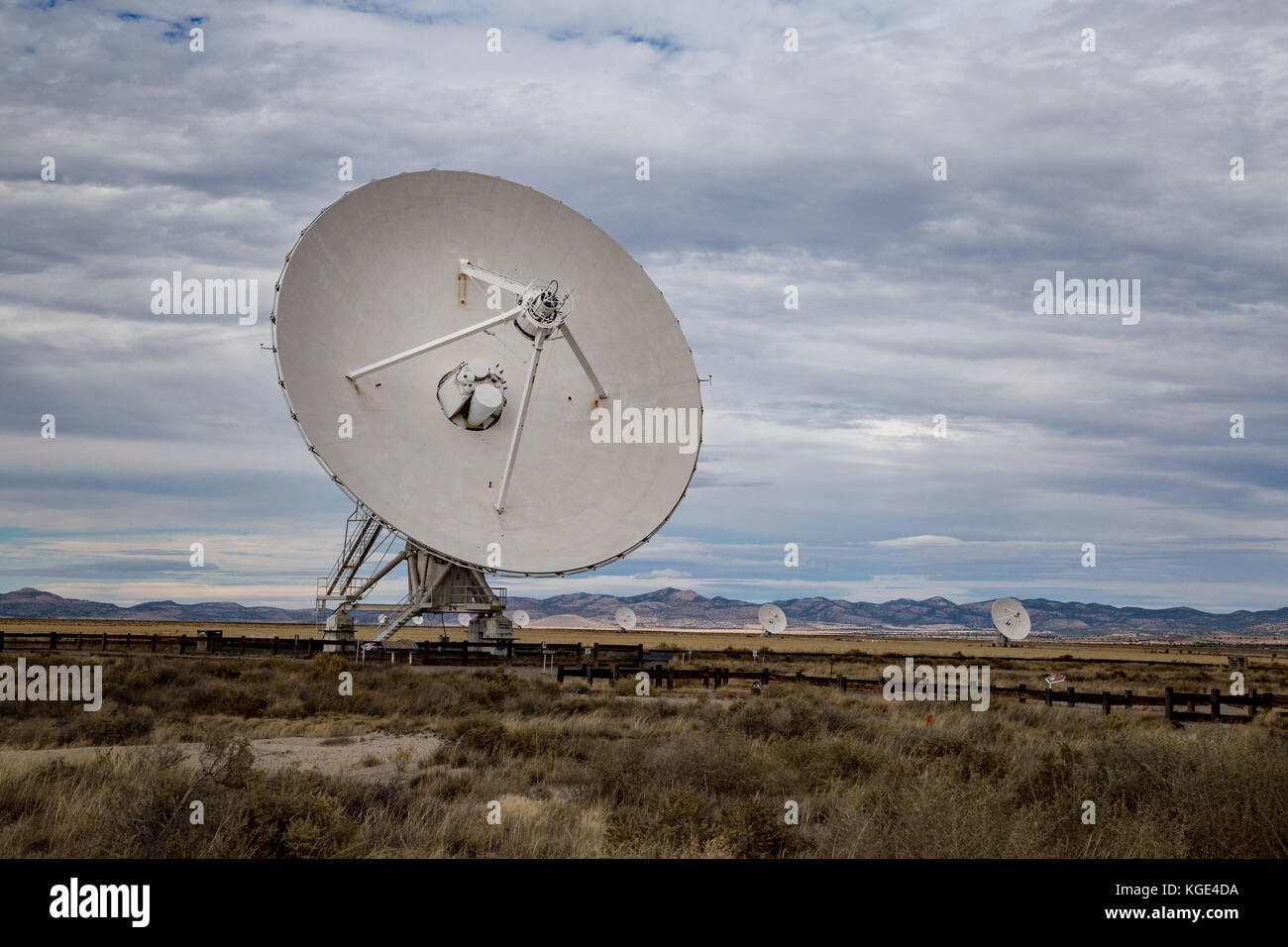 At the Karl G. Jansky Very Large Array (VLA) near Socorro, New Mexico ...