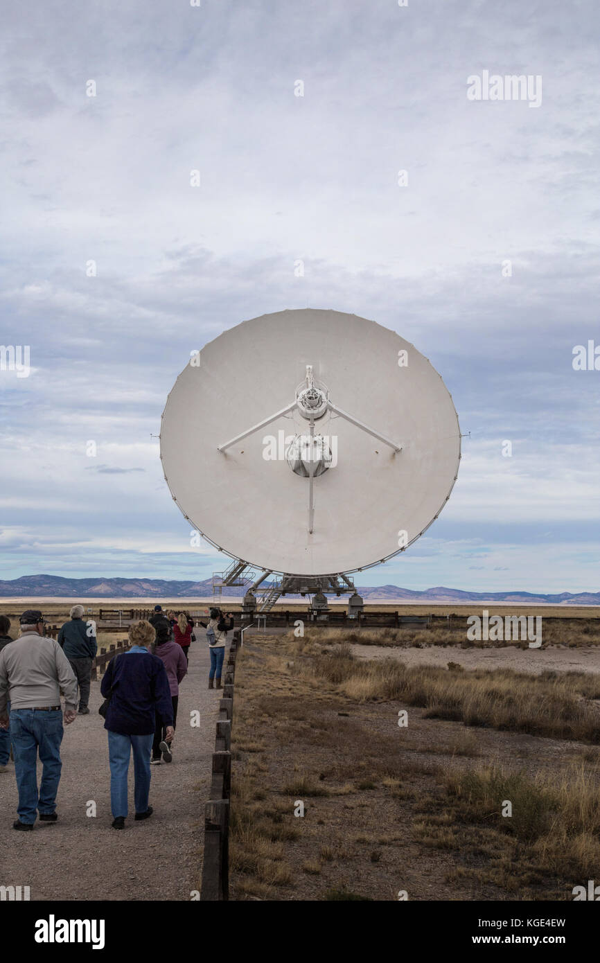 At the Karl G. Jansky Very Large Array (VLA) near Socorro, New Mexico ...