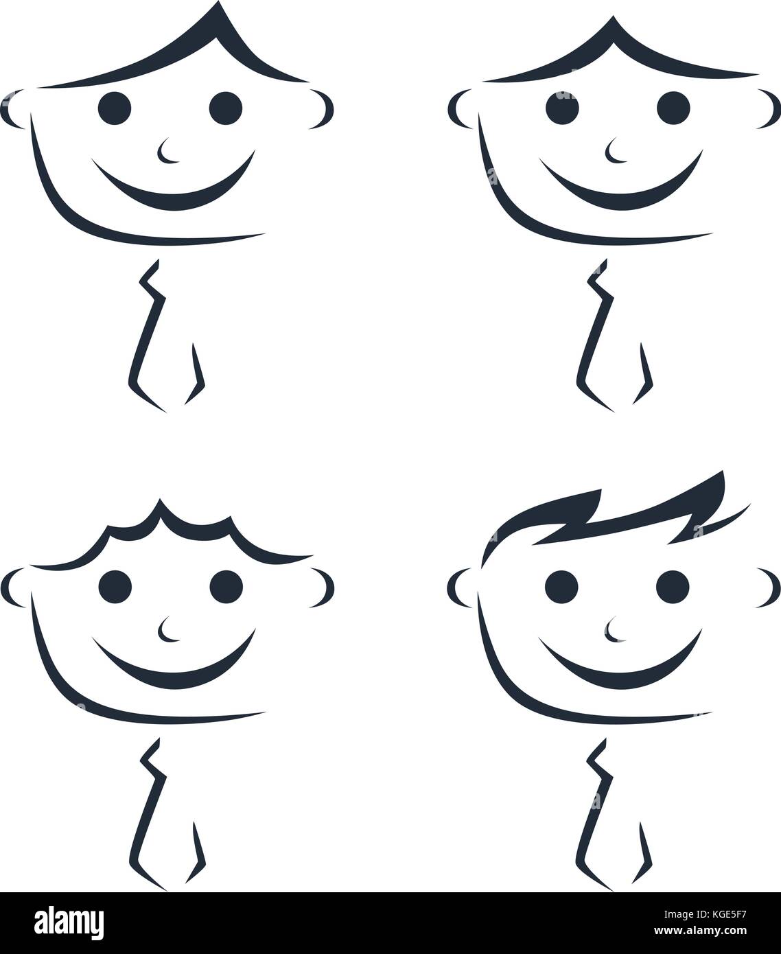 avatar portrait picture icon vector graphic art design illustration ...