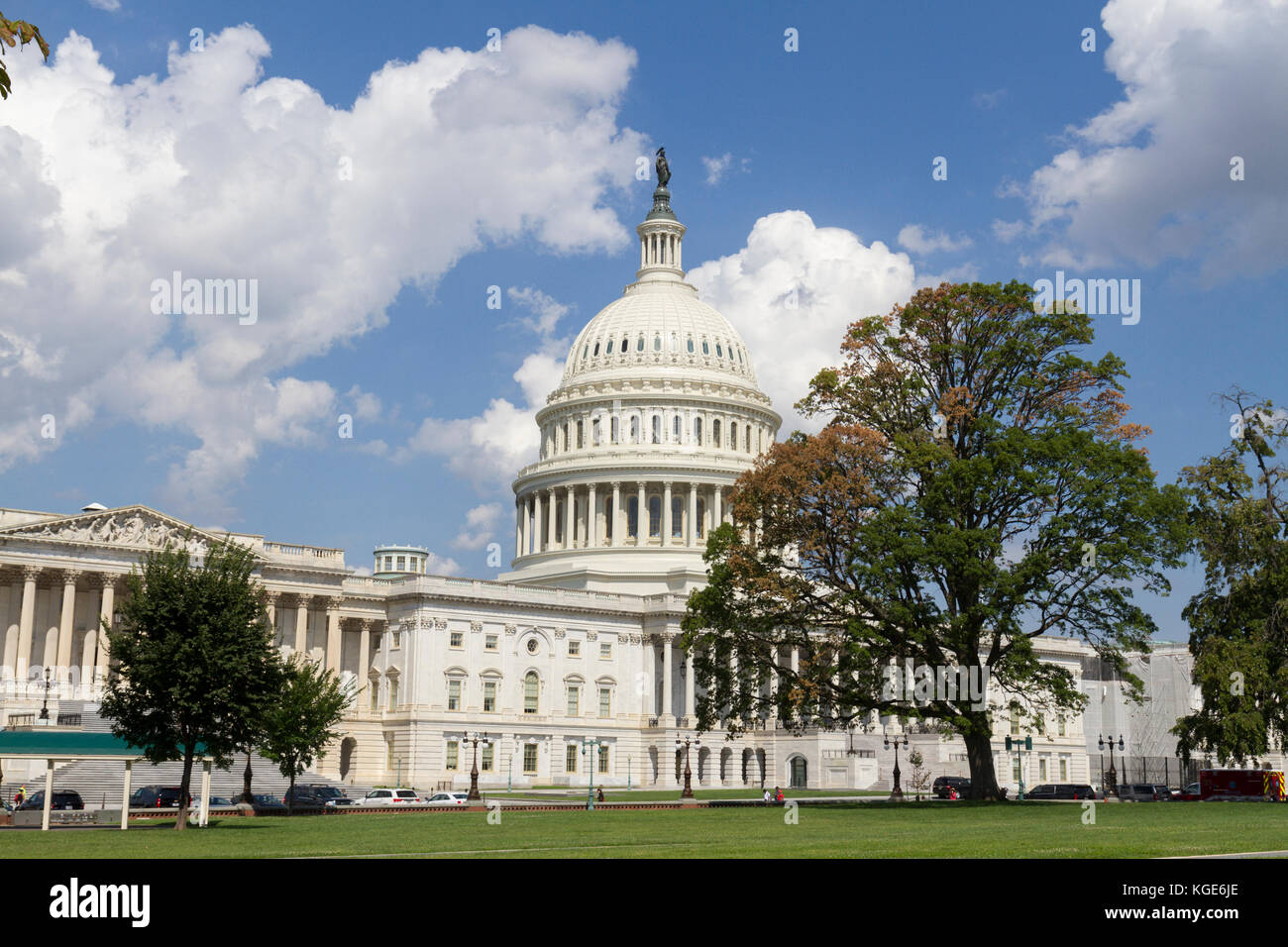 The United States Capitol, often called the Capitol Building, viewed ...