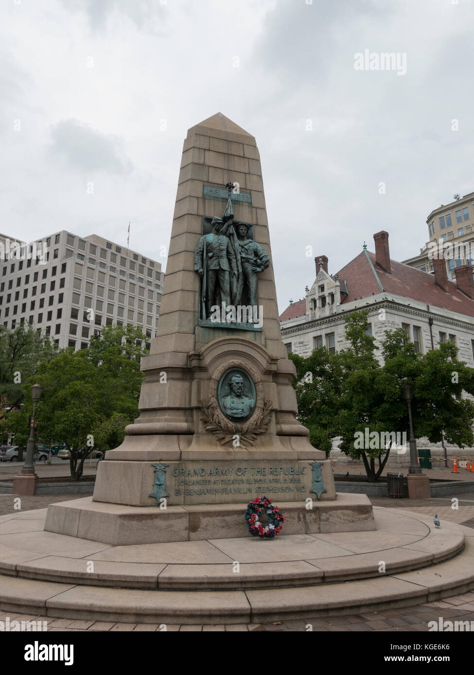 The Stephenson Grand Army of the Republic Memorial, also known as Dr ...