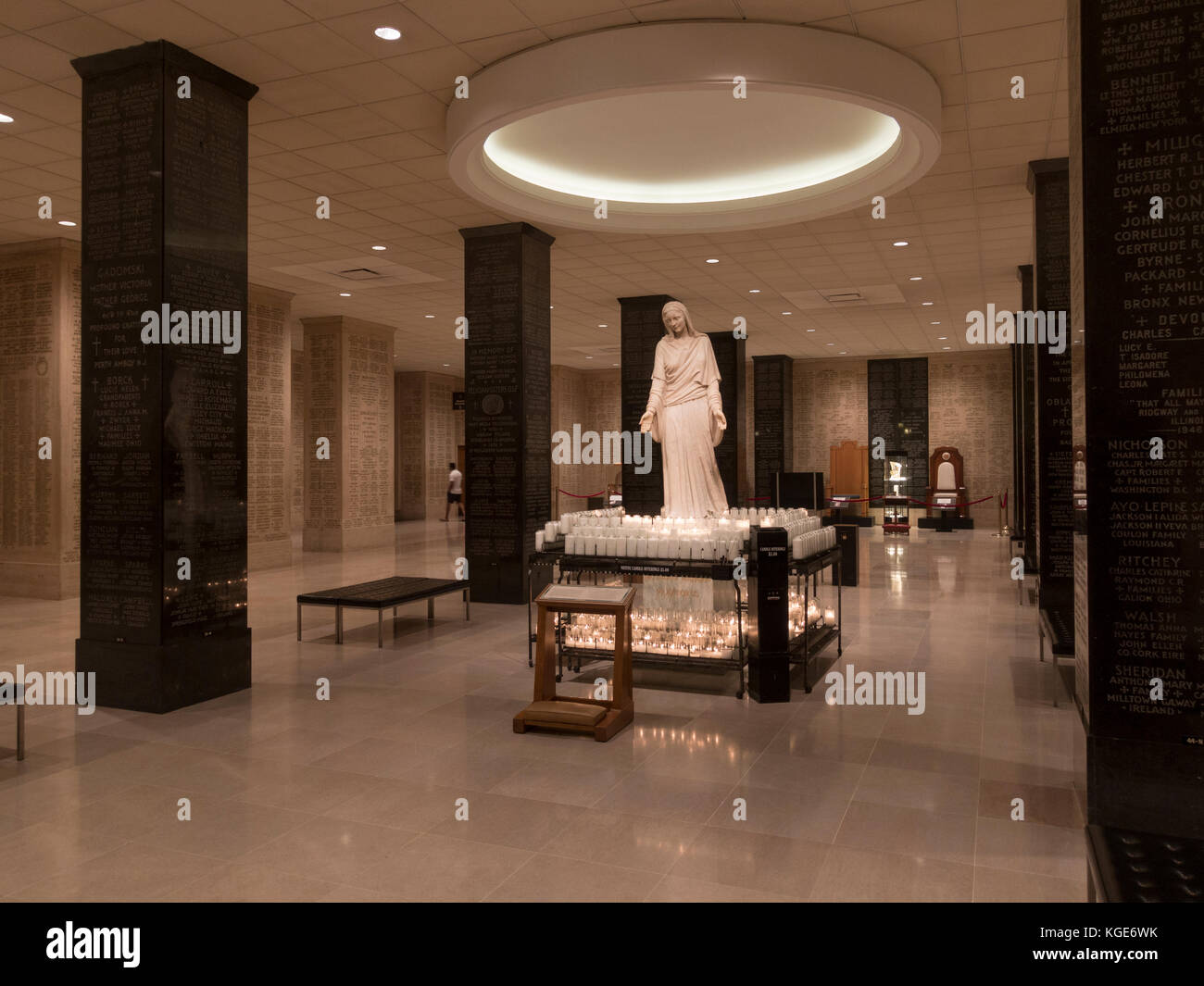 Memorial Hall in the Crypt, Basilica of the National Shrine of the ...