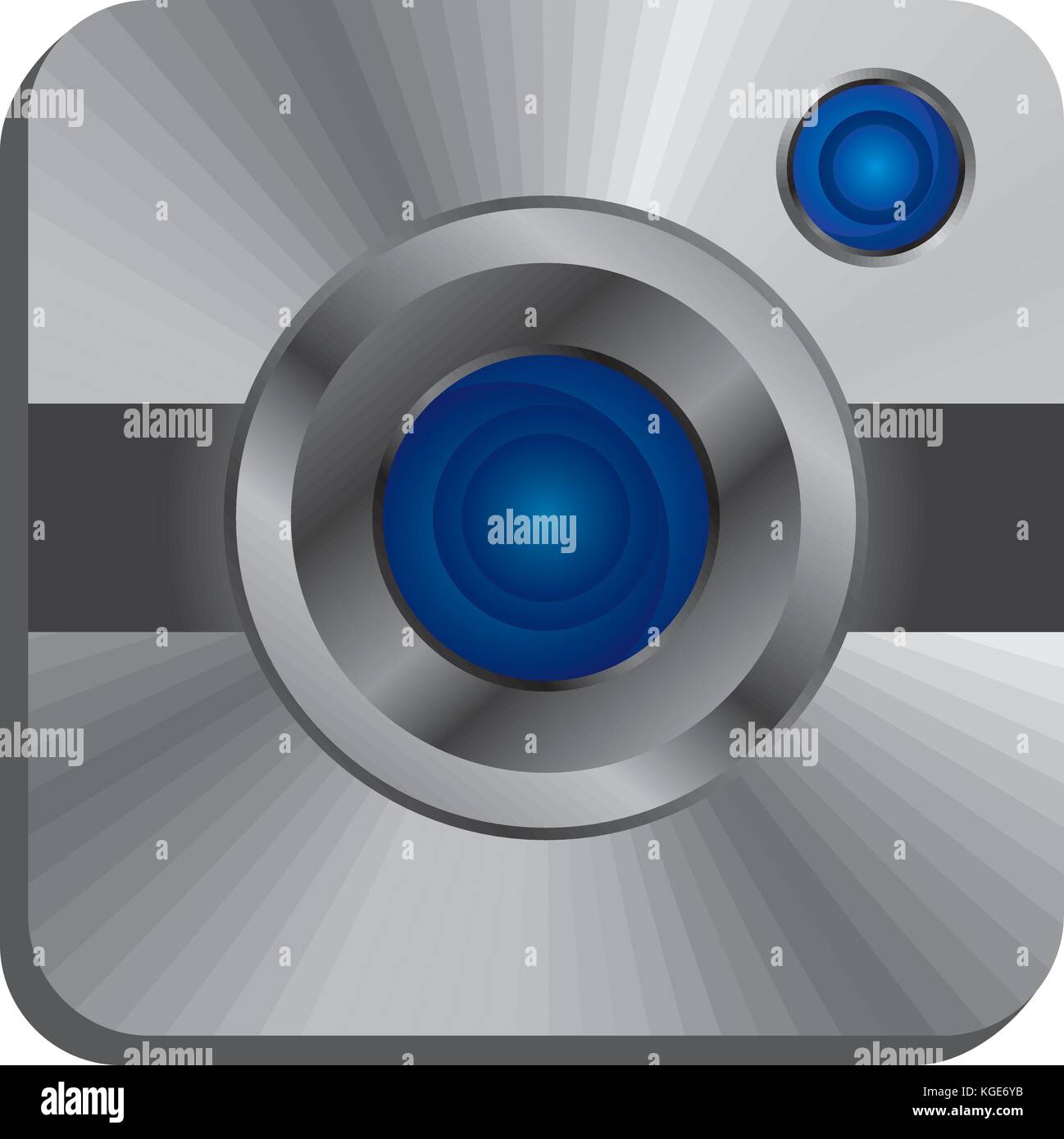 media interface camera vector graphic art illustration Stock Vector ...