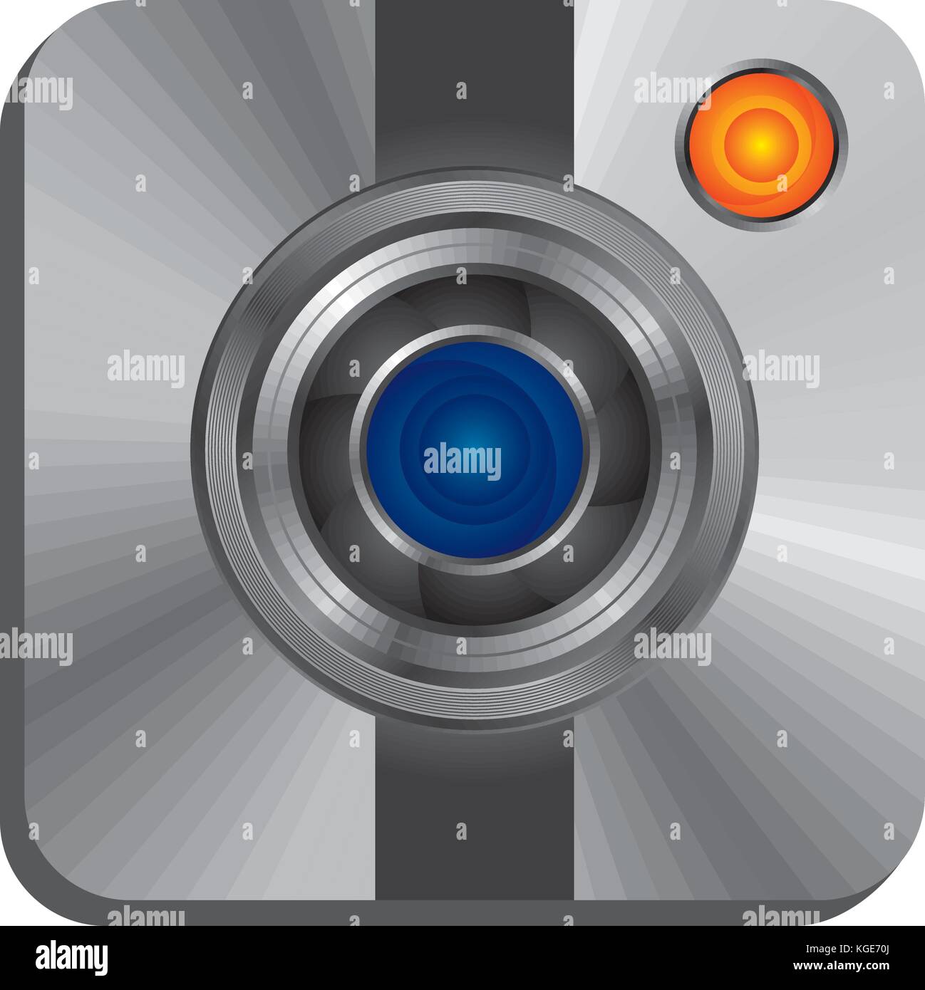 media interface camera vector graphic art illustration Stock Vector ...