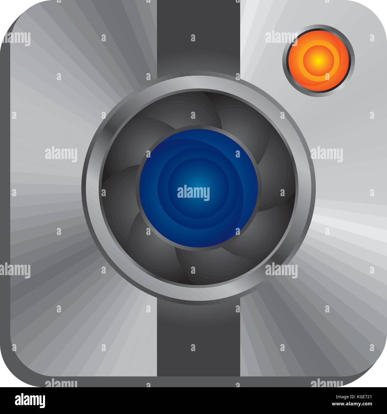 media interface camera vector graphic art illustration Stock Vector ...