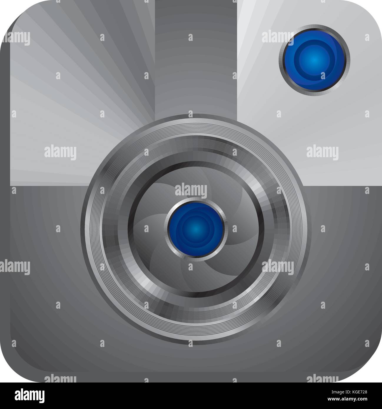 media interface camera vector graphic art illustration Stock Vector ...