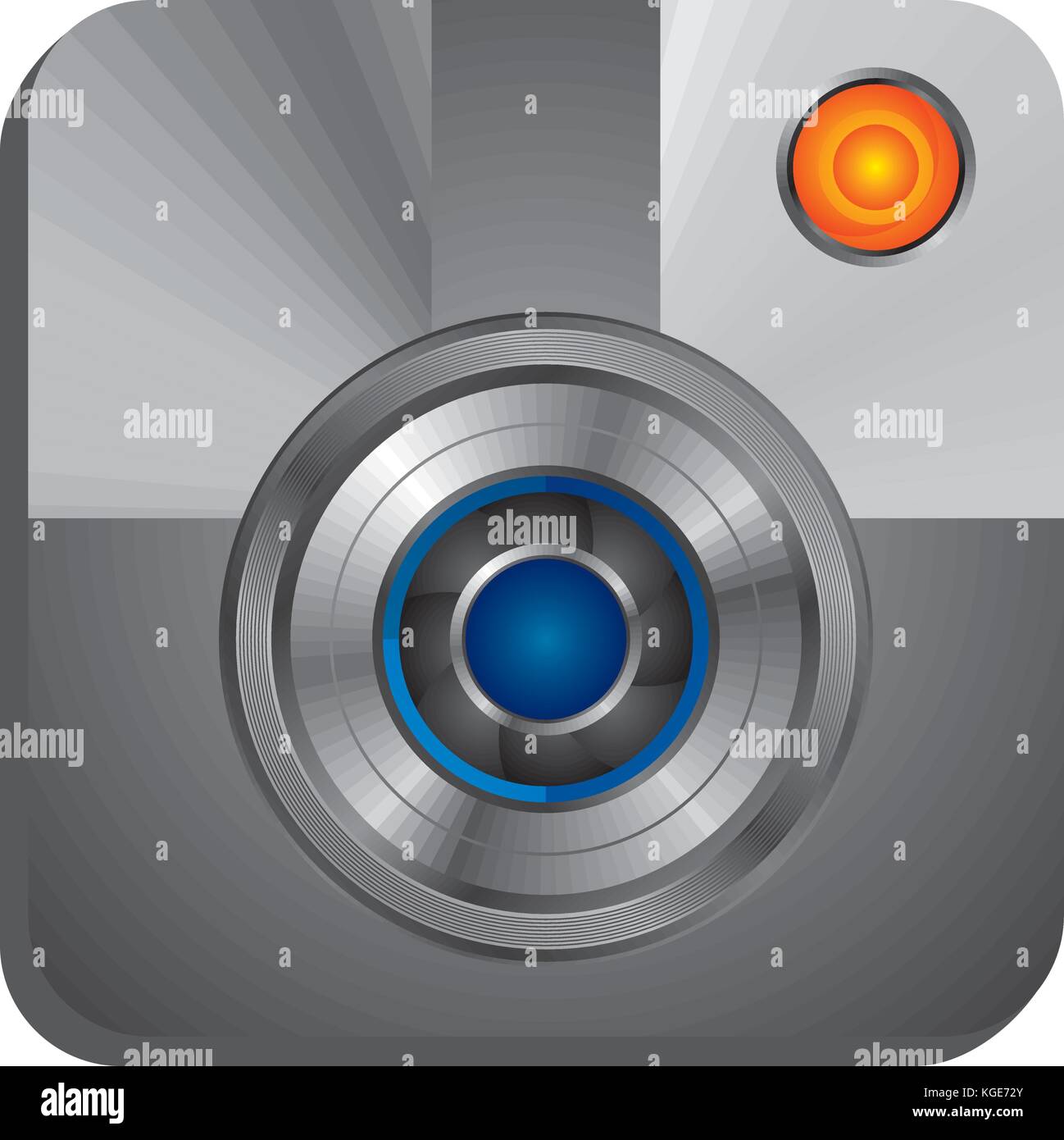media interface camera vector graphic art illustration Stock Vector ...