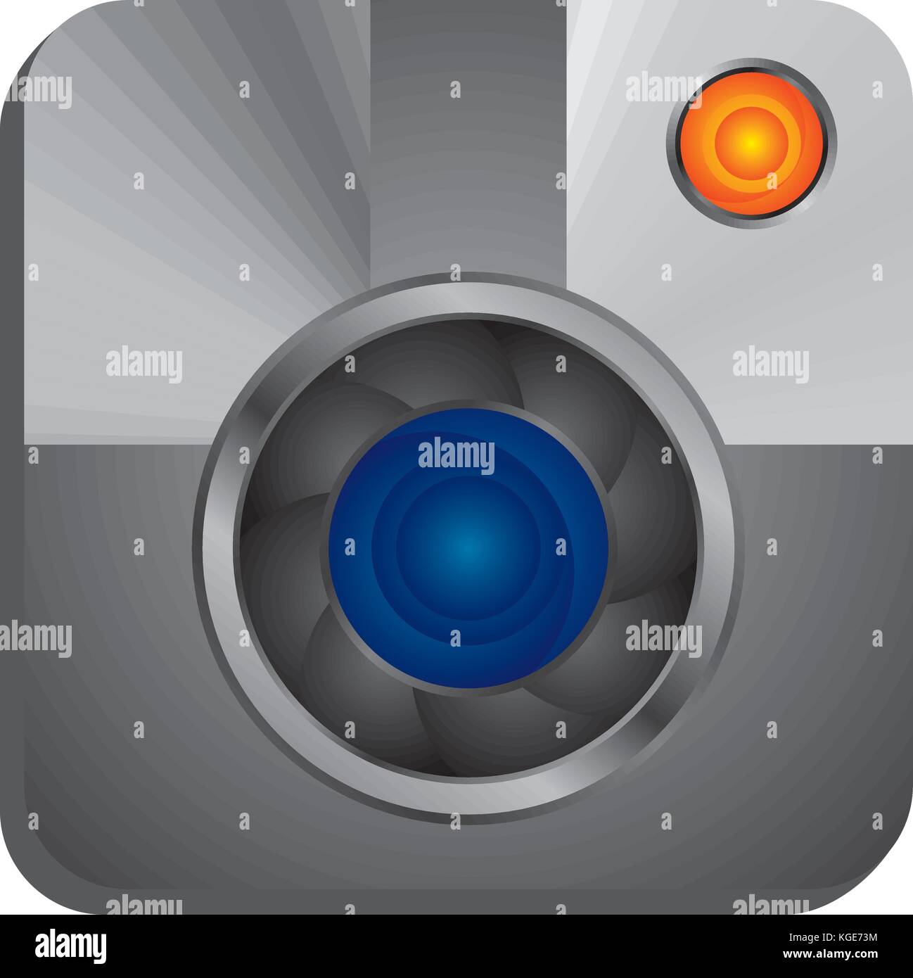 media interface camera vector graphic art illustration Stock Vector ...