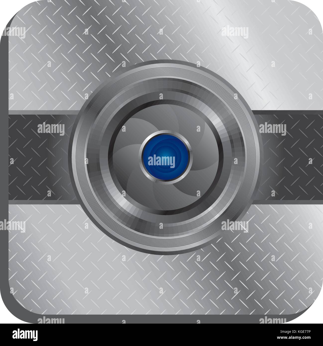 media interface camera vector graphic art illustration Stock Vector ...