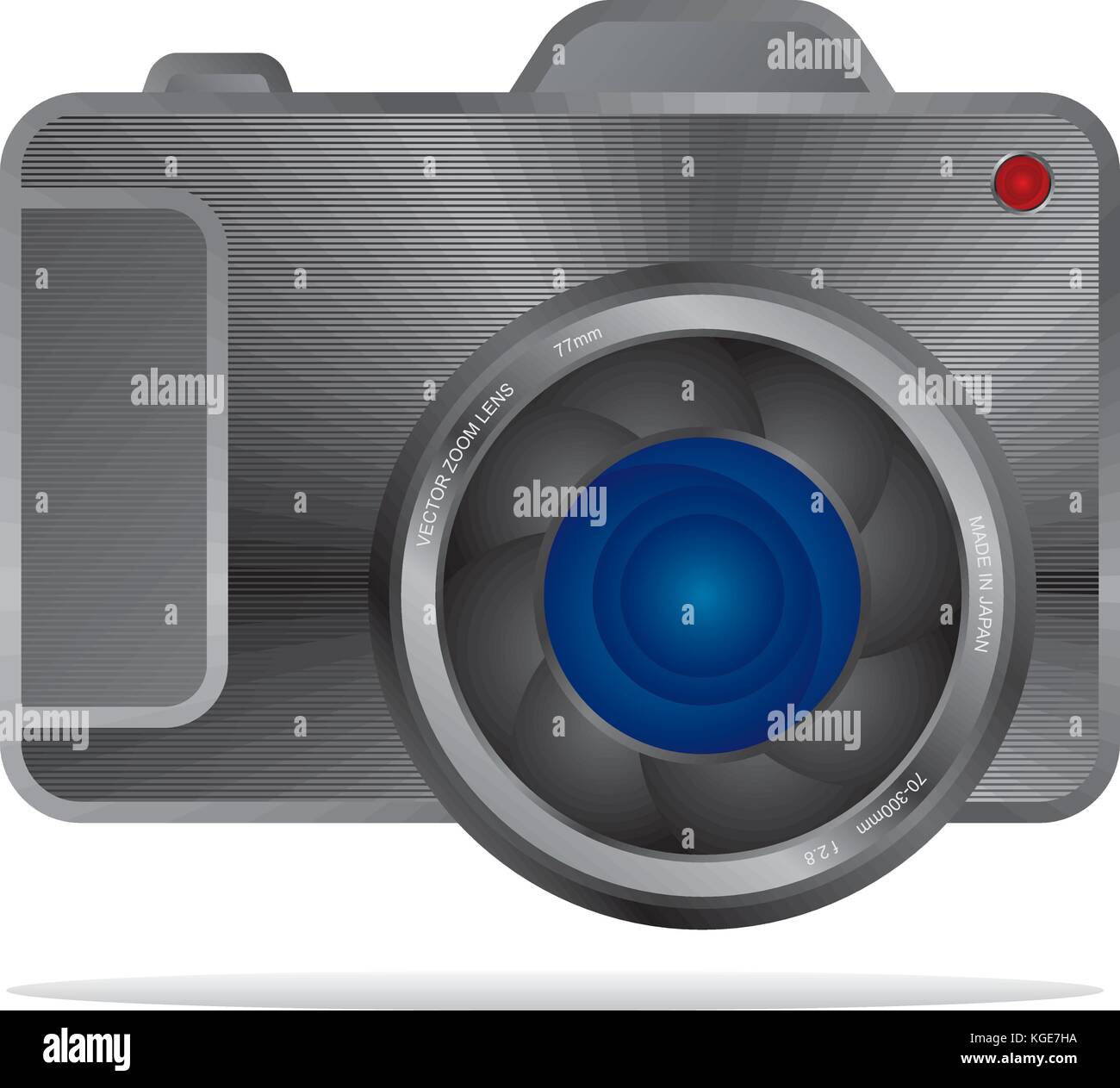 media interface camera vector graphic art illustration Stock Vector ...
