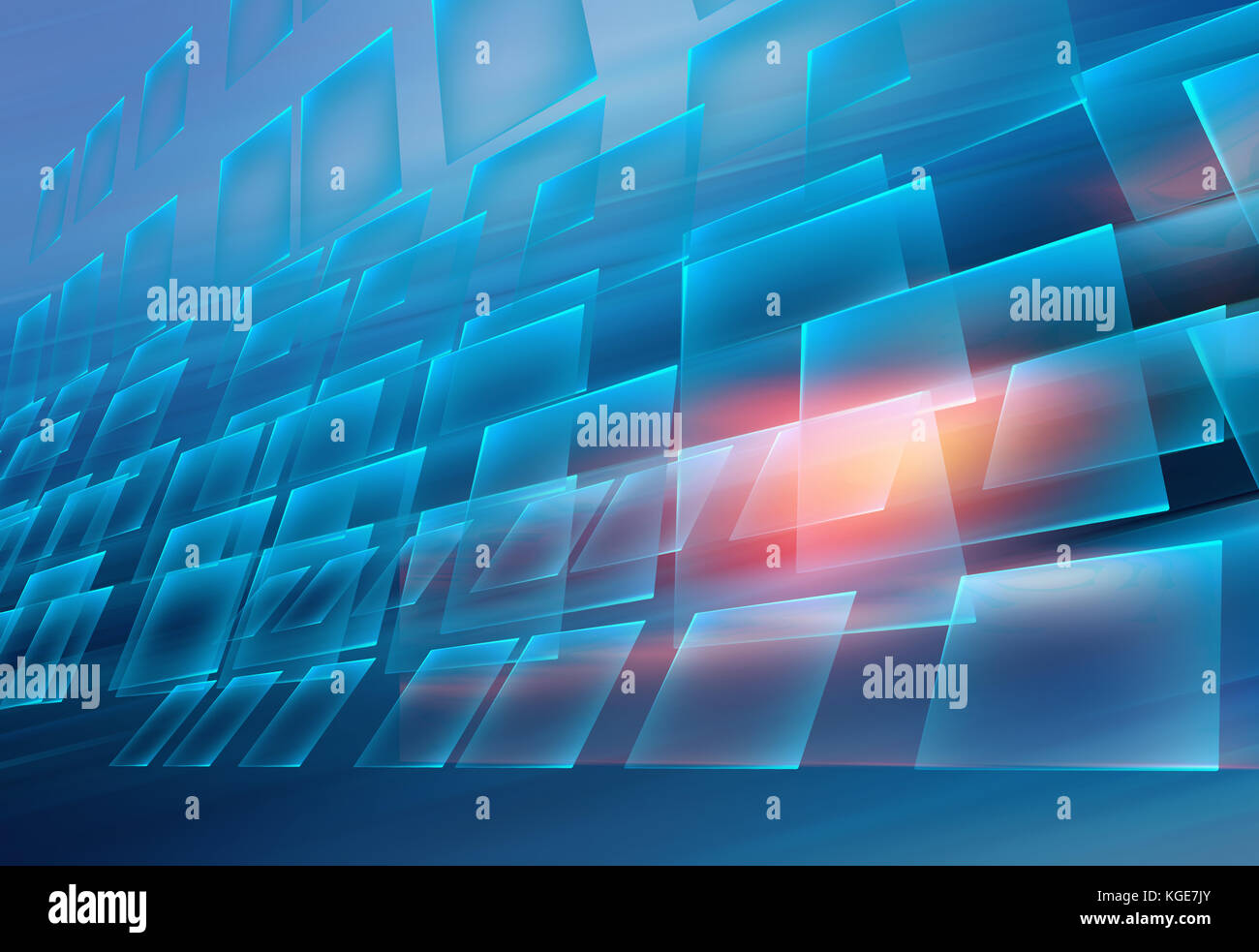 Graphical abstract technology background , Modern screens moving in ...