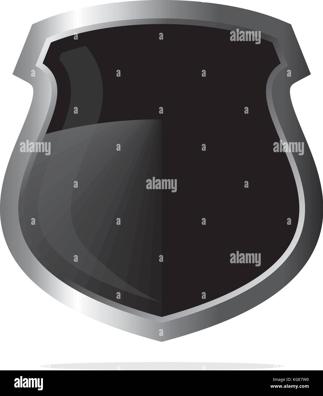 art shield vector graphic art design illustration Stock Vector Image ...
