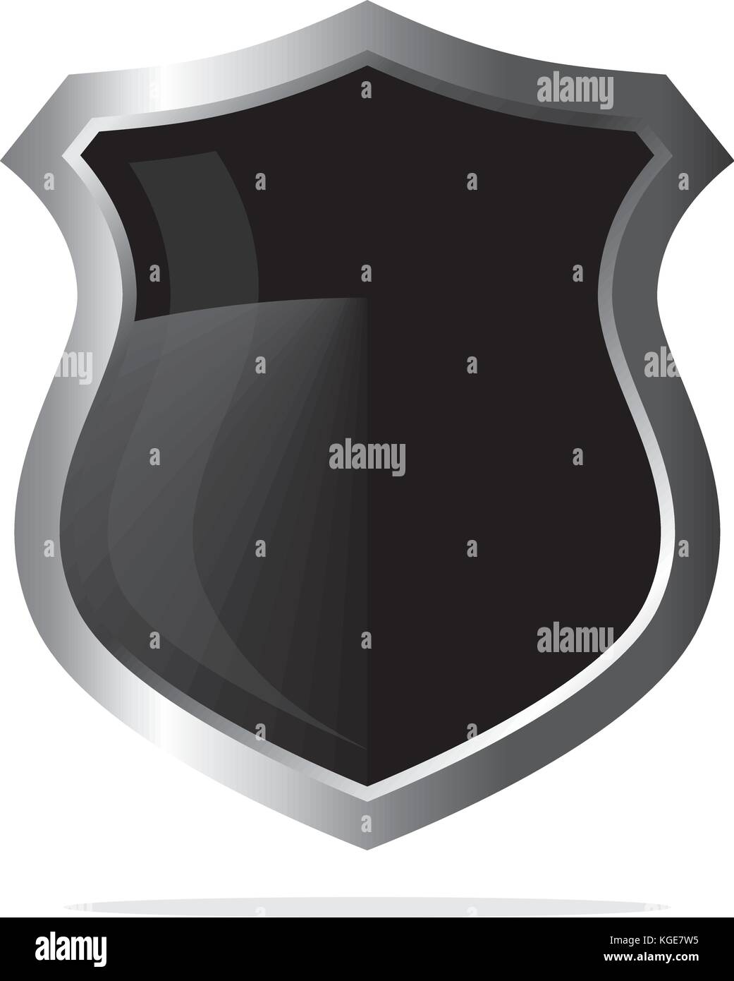 art shield vector graphic art design illustration Stock Vector Image ...