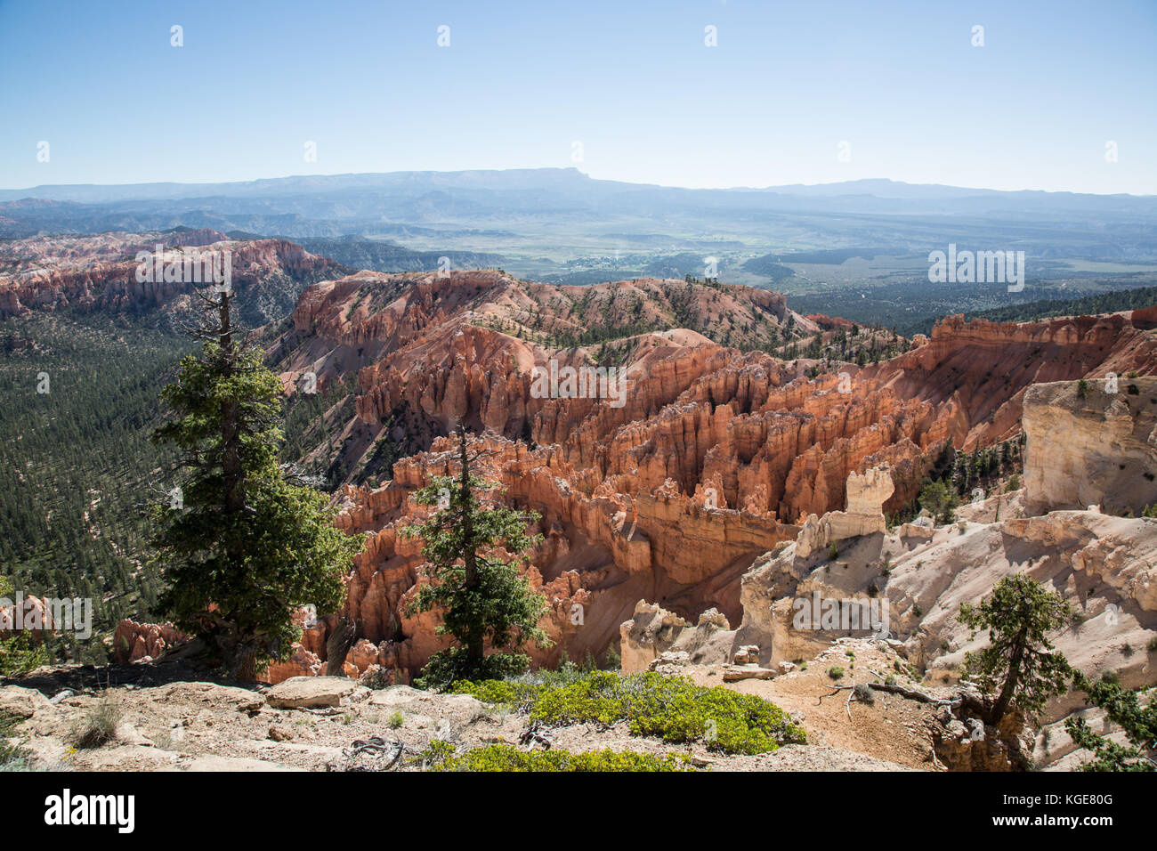 Bryce Point in Bryce Canyon, Utah National Parks. Canyons, trails ...