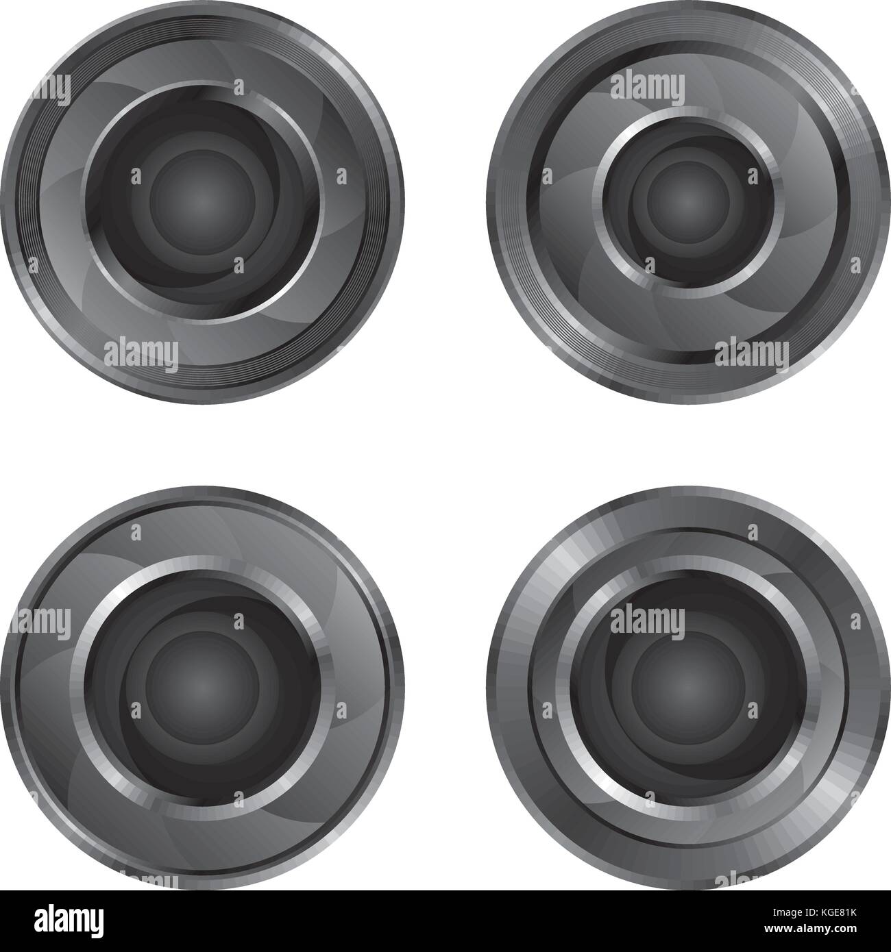 media interface camera vector graphic art illustration Stock Vector ...