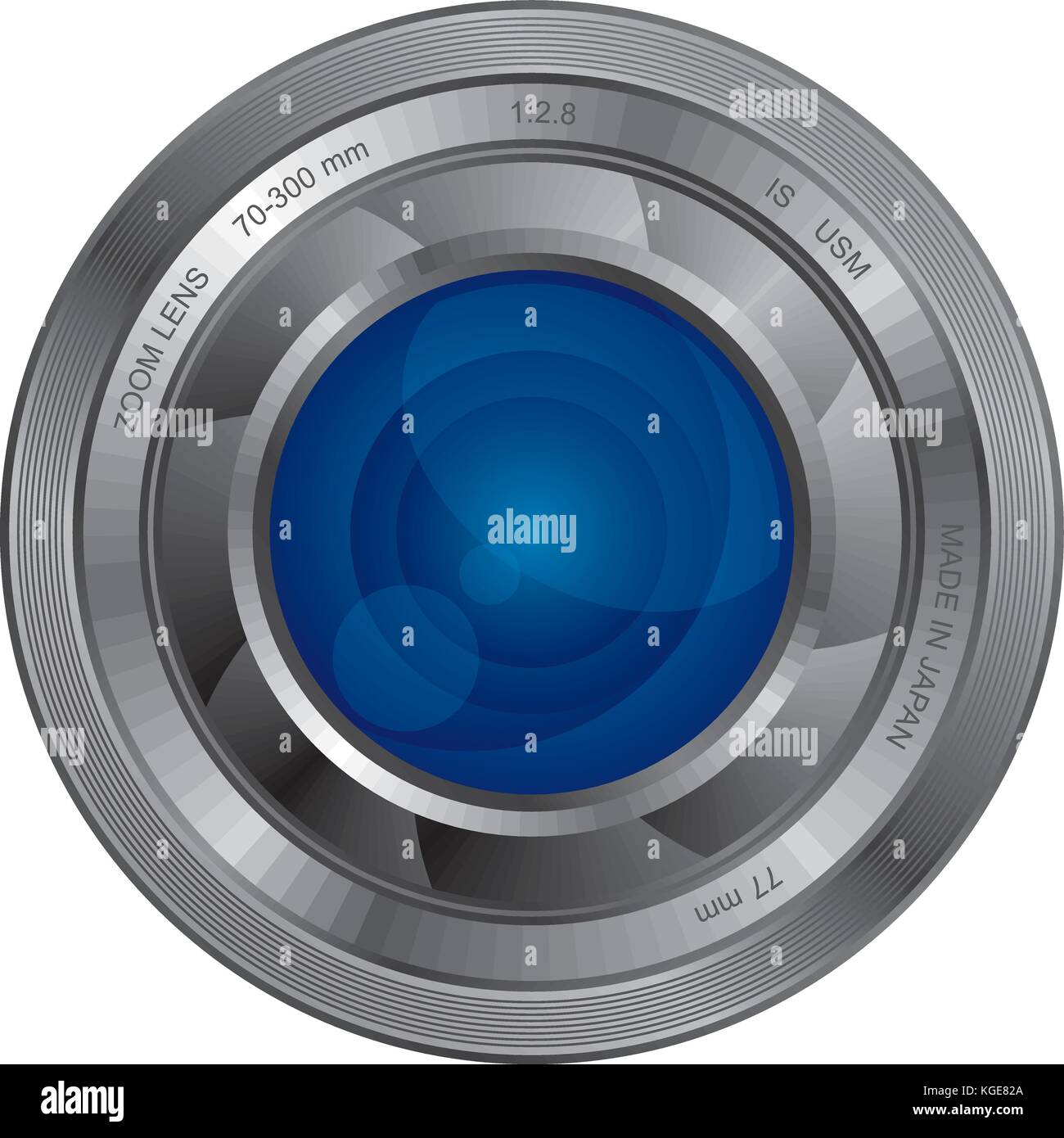 media interface camera vector graphic art illustration Stock Vector ...