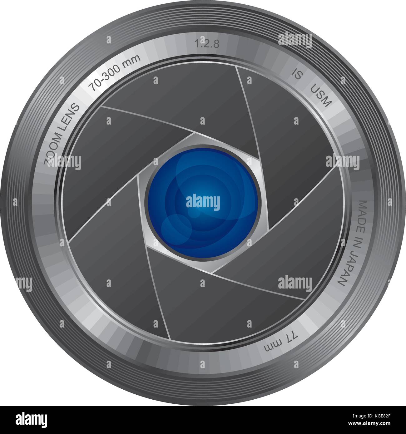 media interface camera vector graphic art illustration Stock Vector ...
