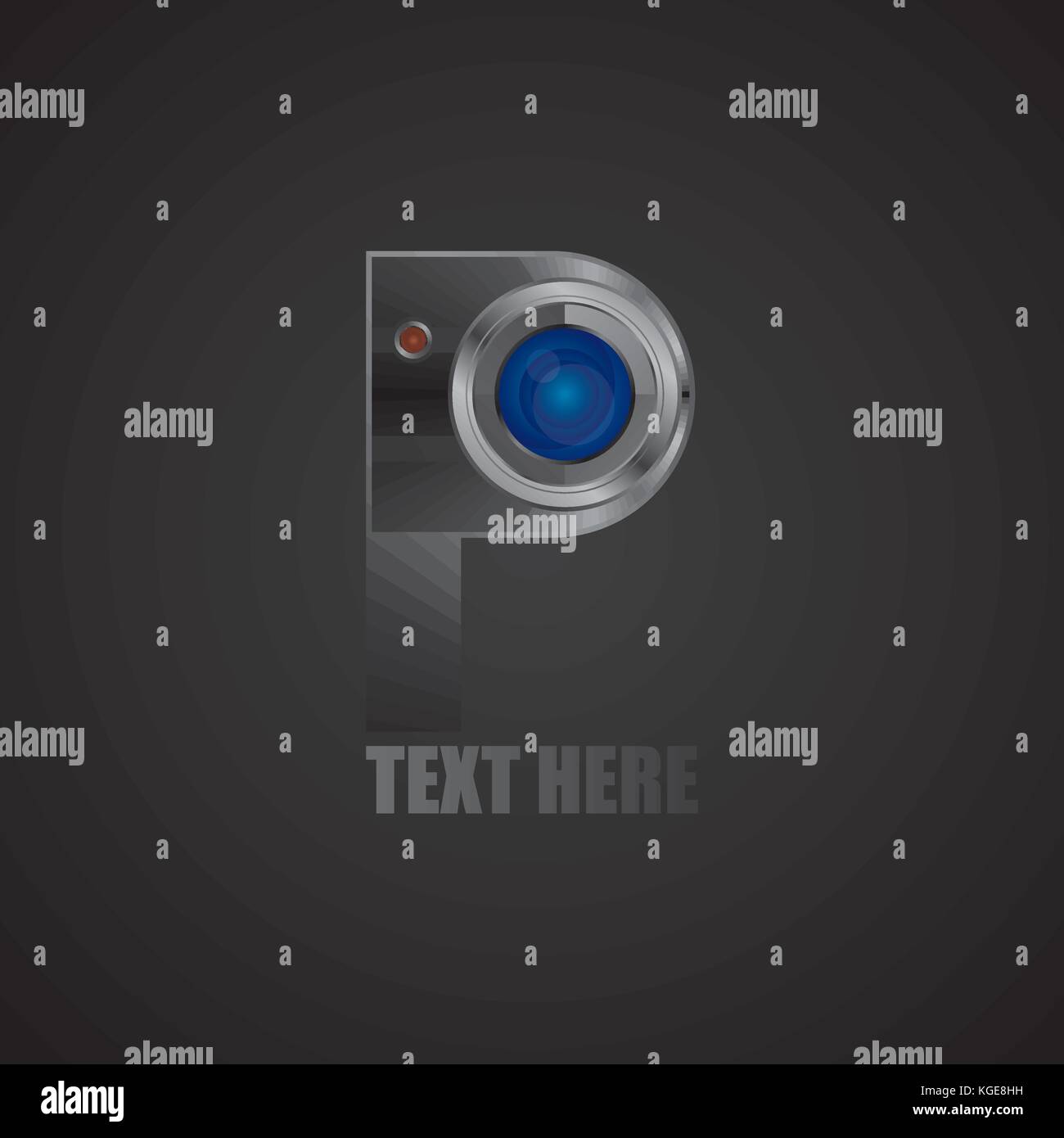 media interface camera vector graphic art illustration Stock Vector ...