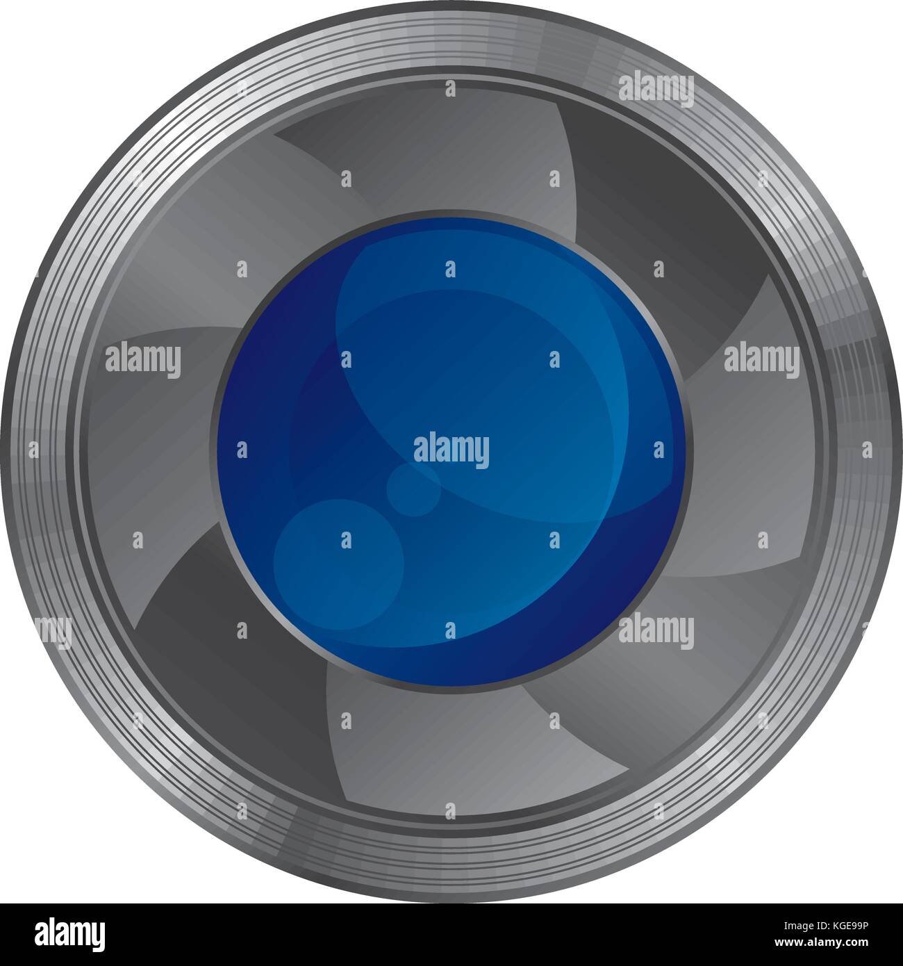 media interface camera vector graphic art illustration Stock Vector ...