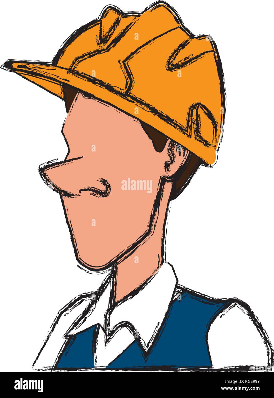 Cartoon worker with tool Stock Vector Image & Art - Alamy