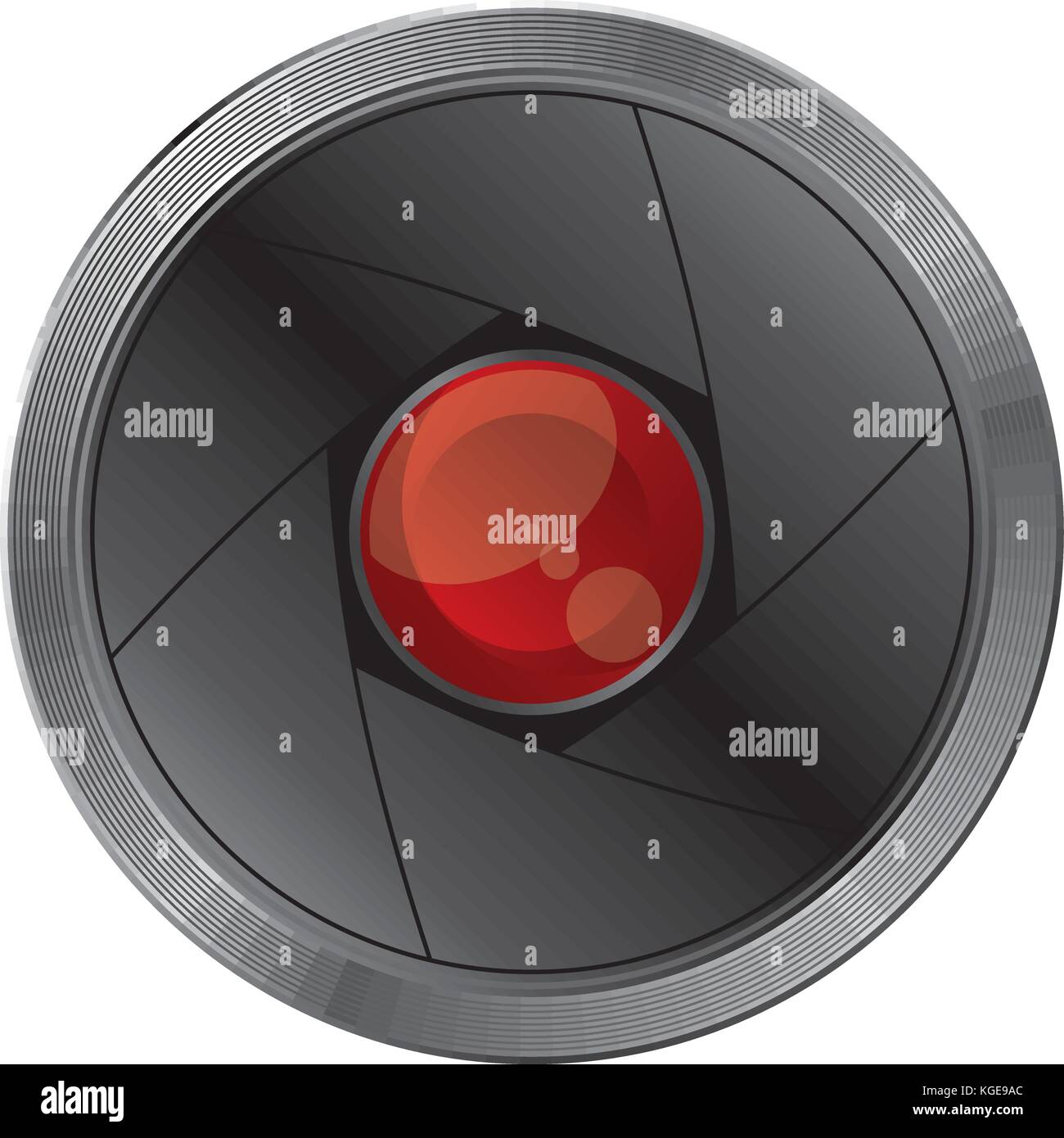 media interface camera vector graphic art illustration Stock Vector ...
