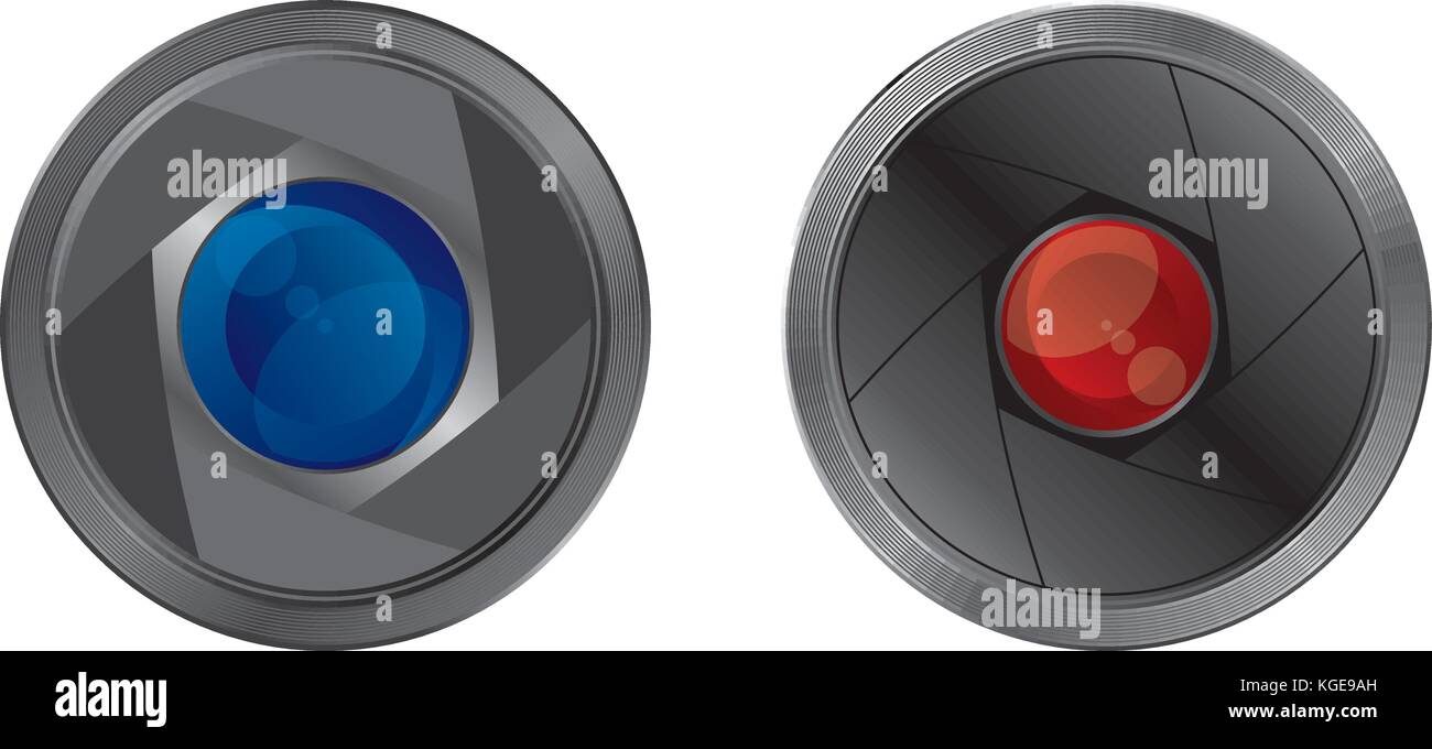 media interface camera vector graphic art illustration Stock Vector ...