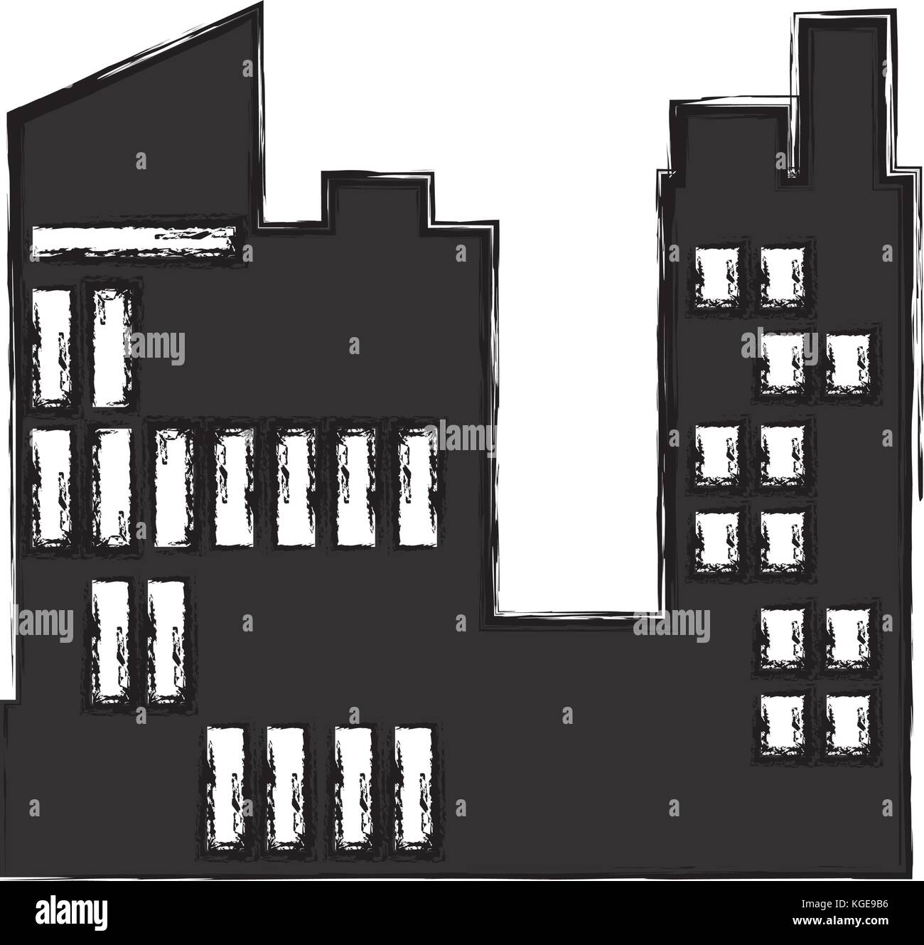 City buildings symbol Stock Vector Image & Art - Alamy