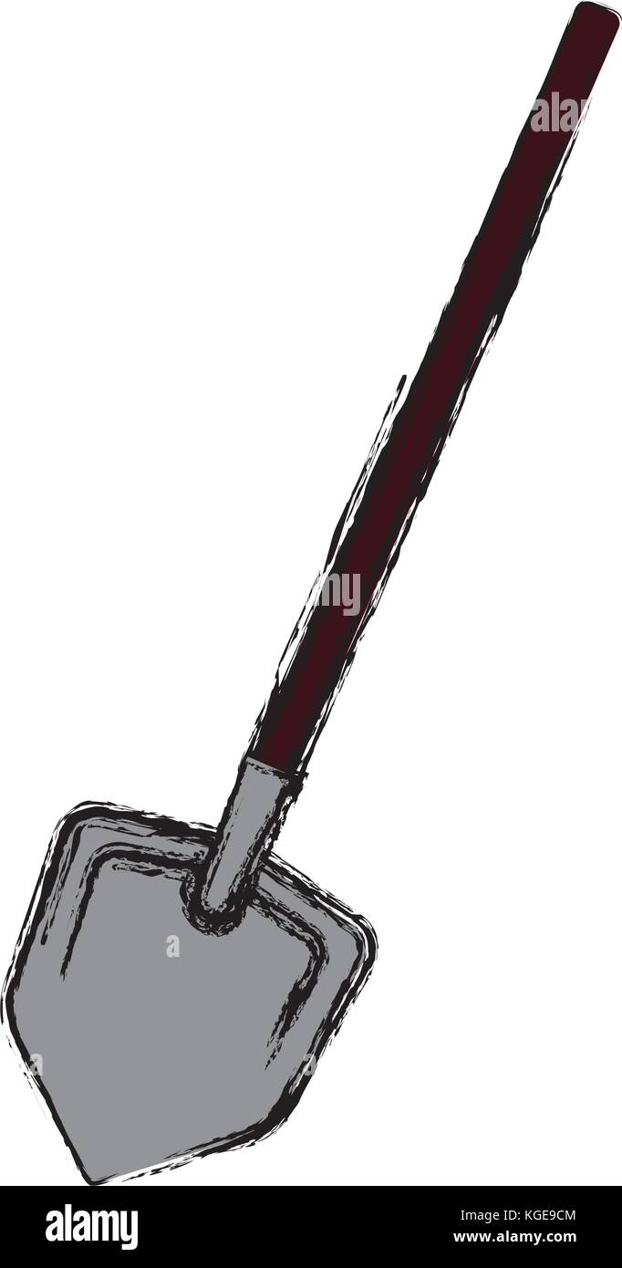 Shovel construction tool Stock Vector Image & Art - Alamy