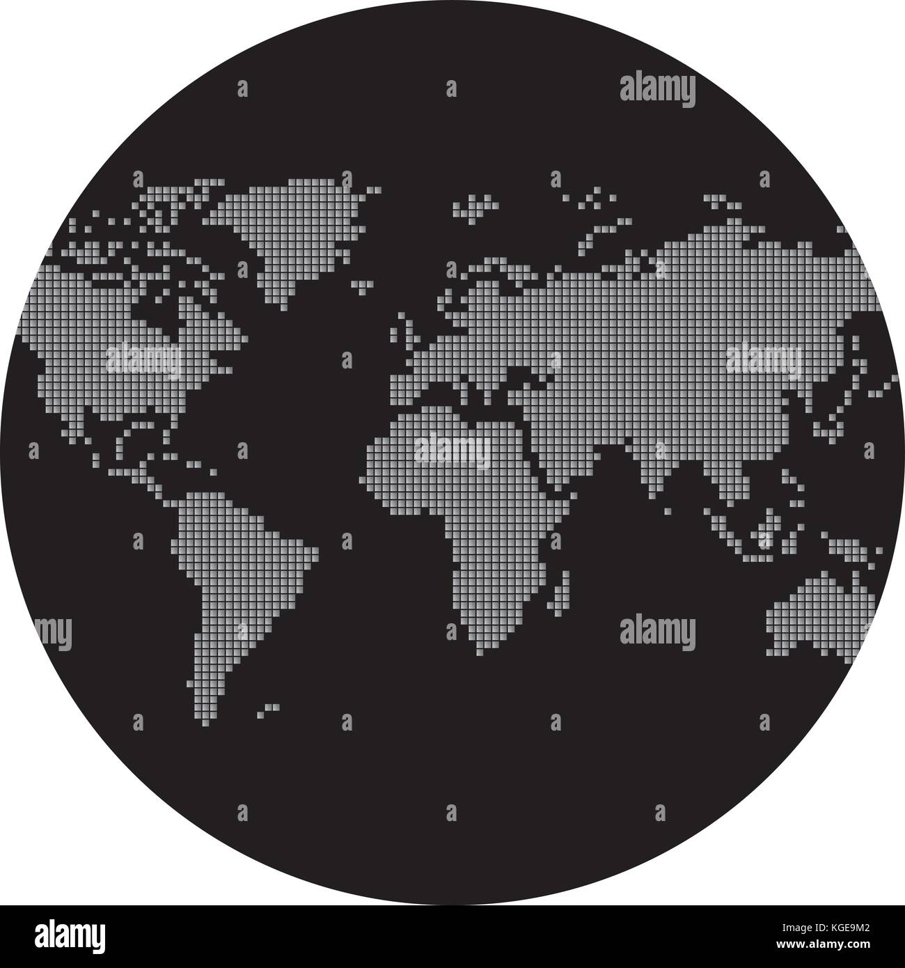 world map vector graphic art design illustration Stock Vector Image ...