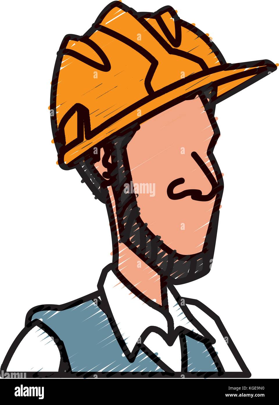 Cartoon worker with tool Stock Vector Image & Art - Alamy